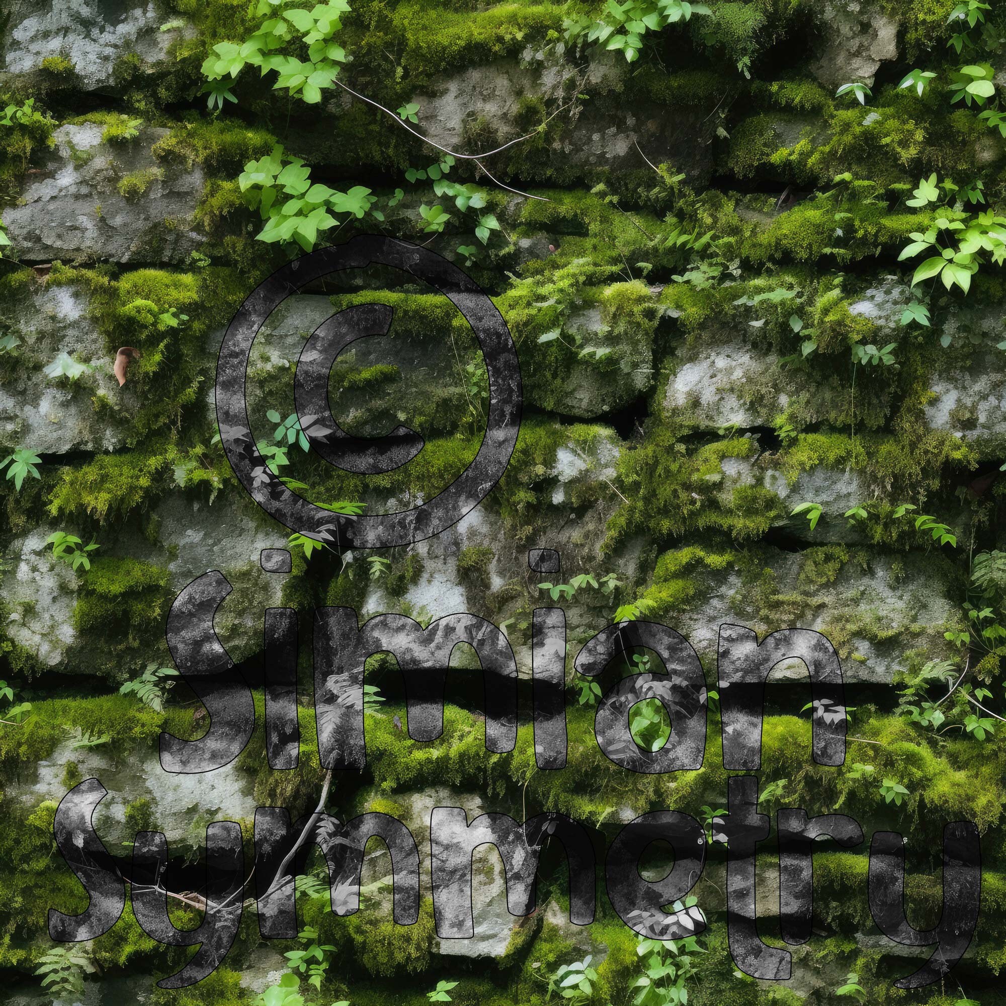 DIGITAL PAPER Natural Stone Wall Series 1 Seamless Designs Twelve ...