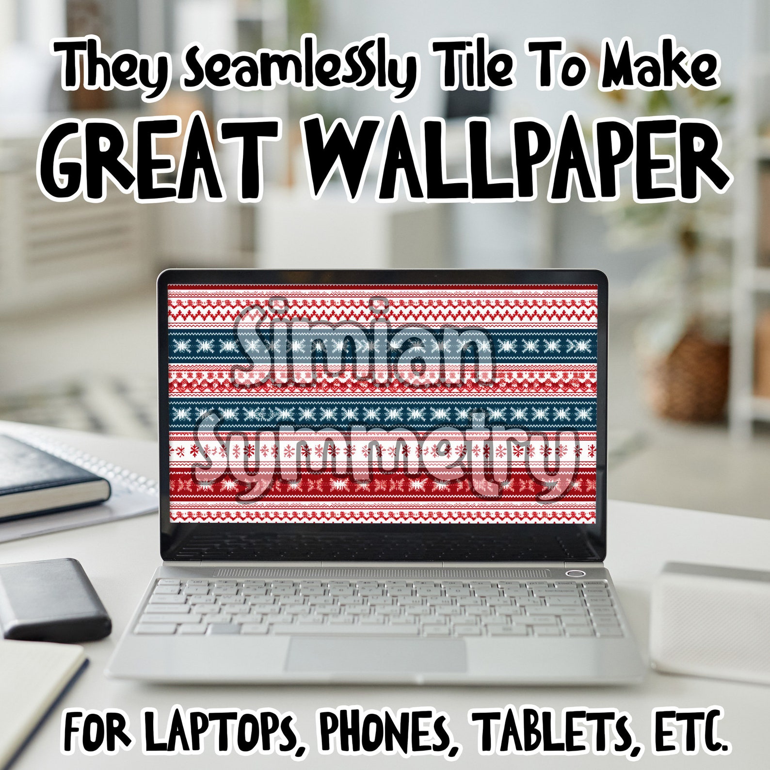 Winter Ugly Sweaters Digital Paper Instant Download Seamless Patterns ...