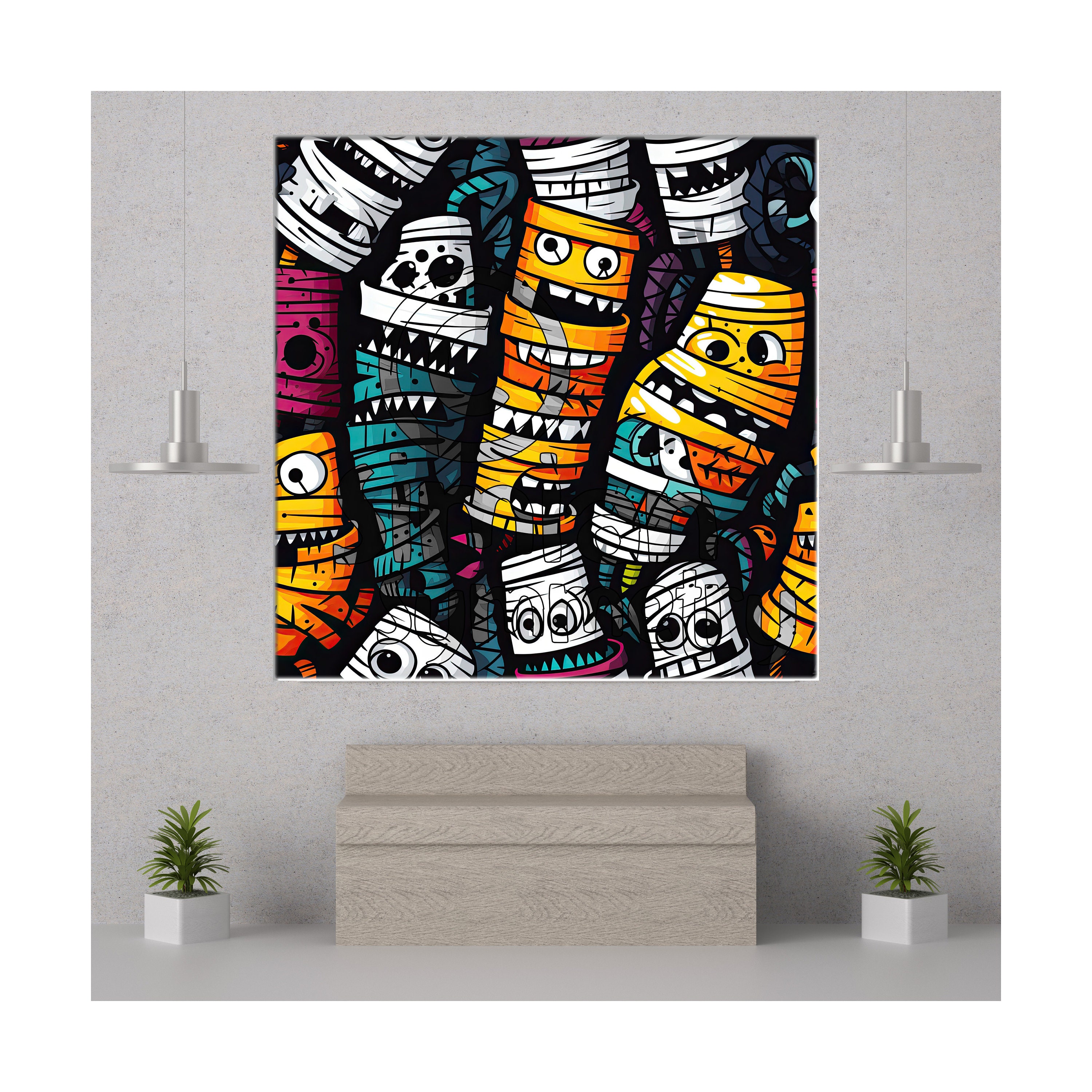 Mummy Wraps Digital Paper Instant Download Seamless - Etsy
