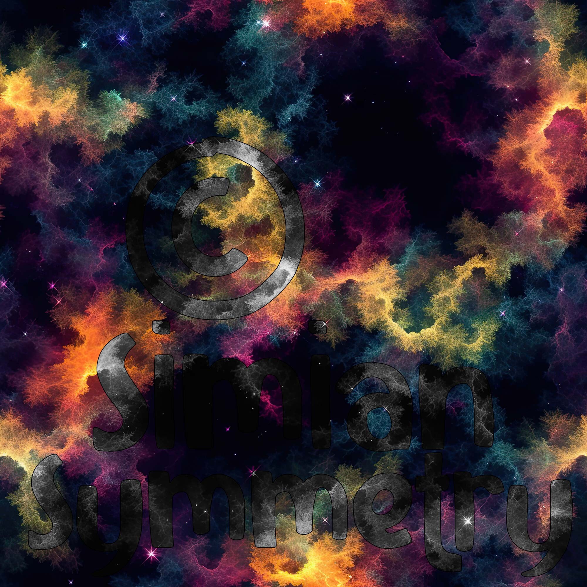 DIGITAL PAPER Gas Nebula Series 1 Seamless Designs Twelve - Etsy