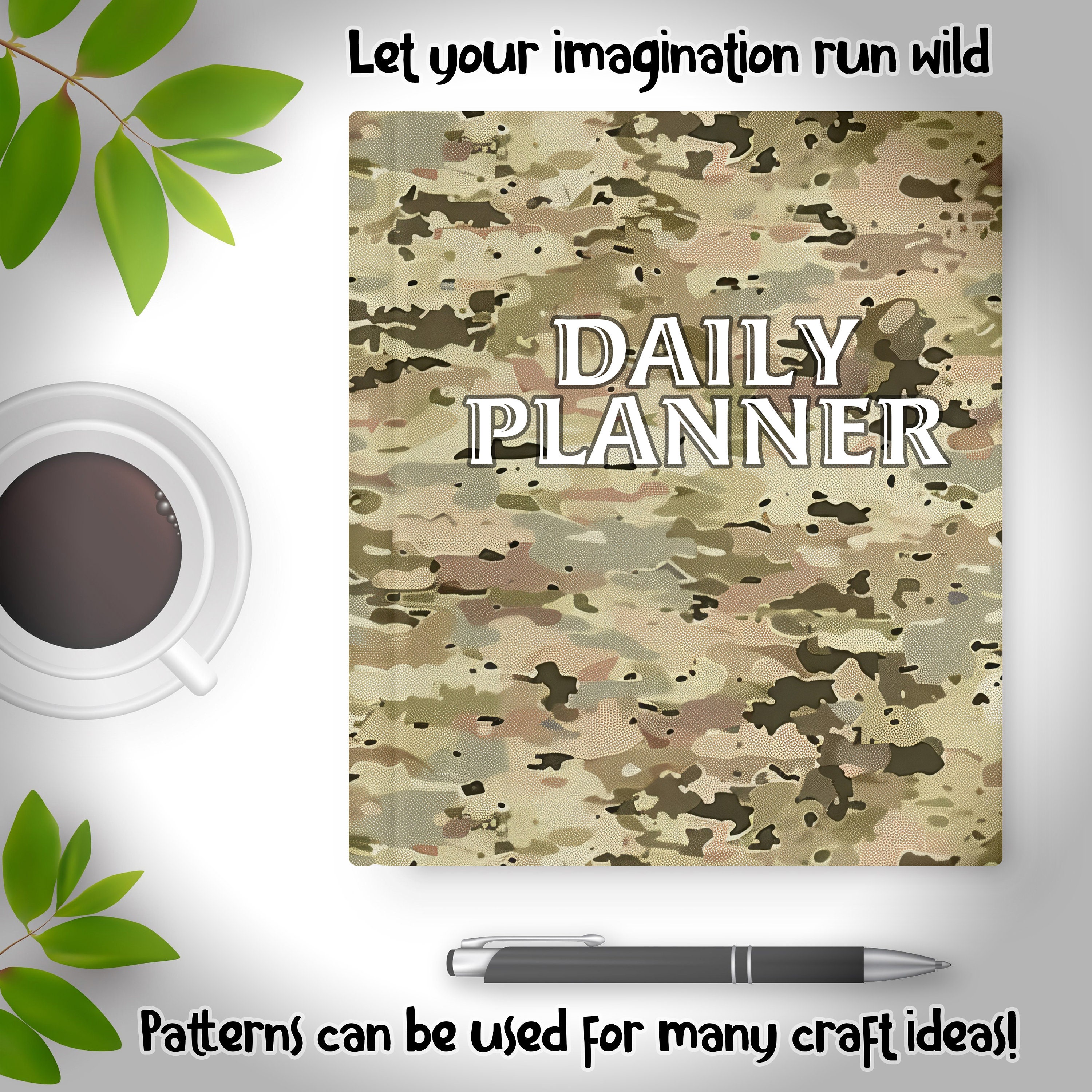 Army Combat Camo Digital Paper Instant Download Seamless Patterns ...