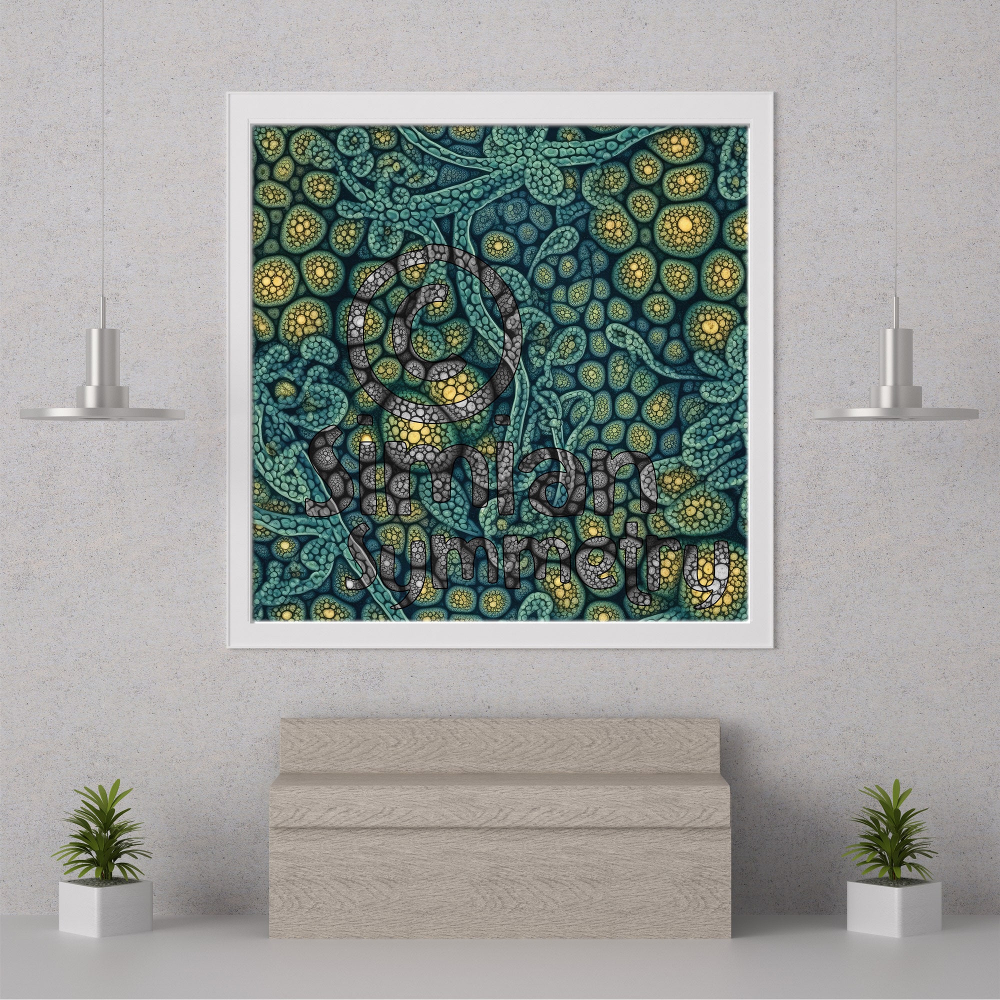 DIGITAL PAPER Microscopic Plant Cells Series 1 Seamless - Etsy