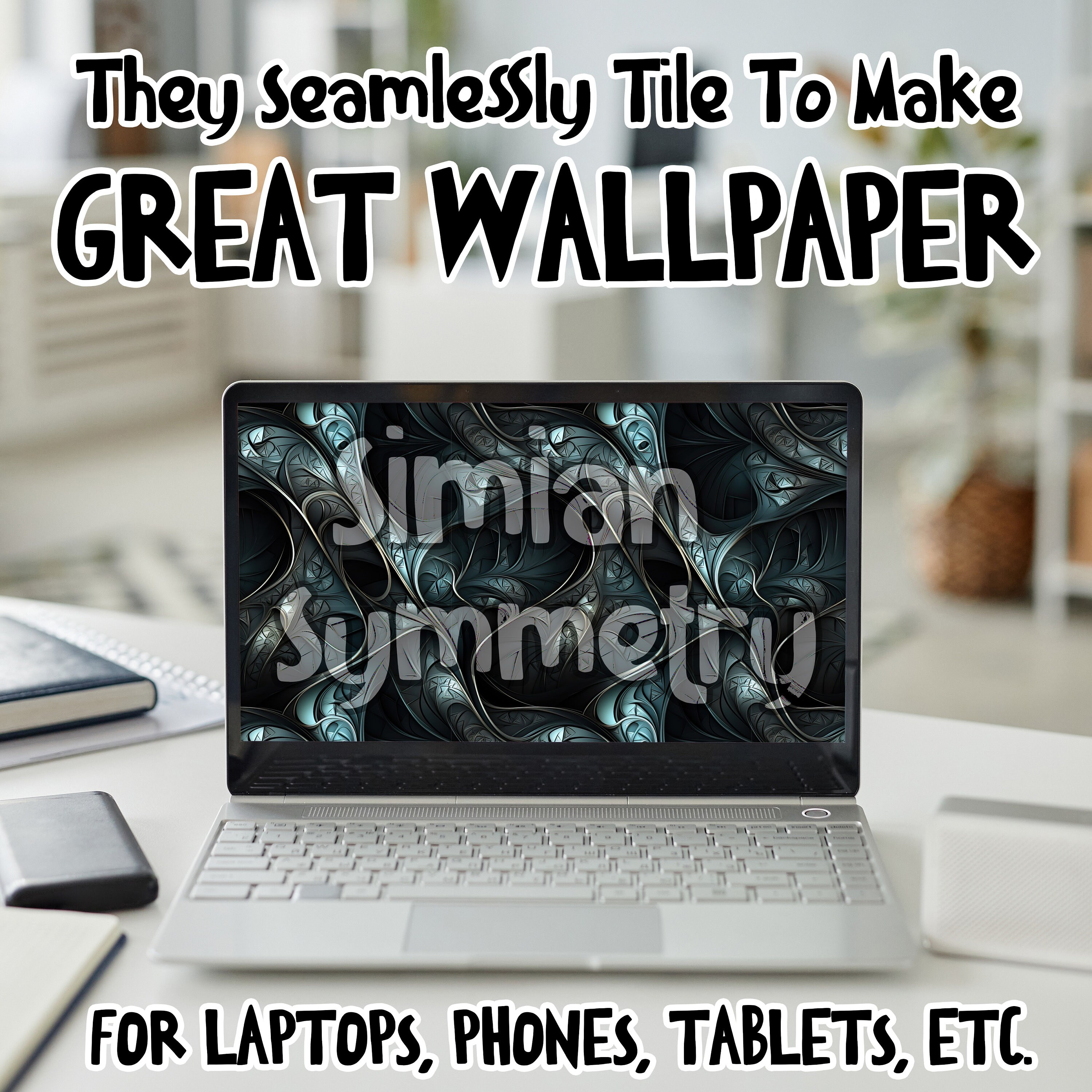 Fantasy Ethereal Digital Paper Instant Download Seamless Patterns ...