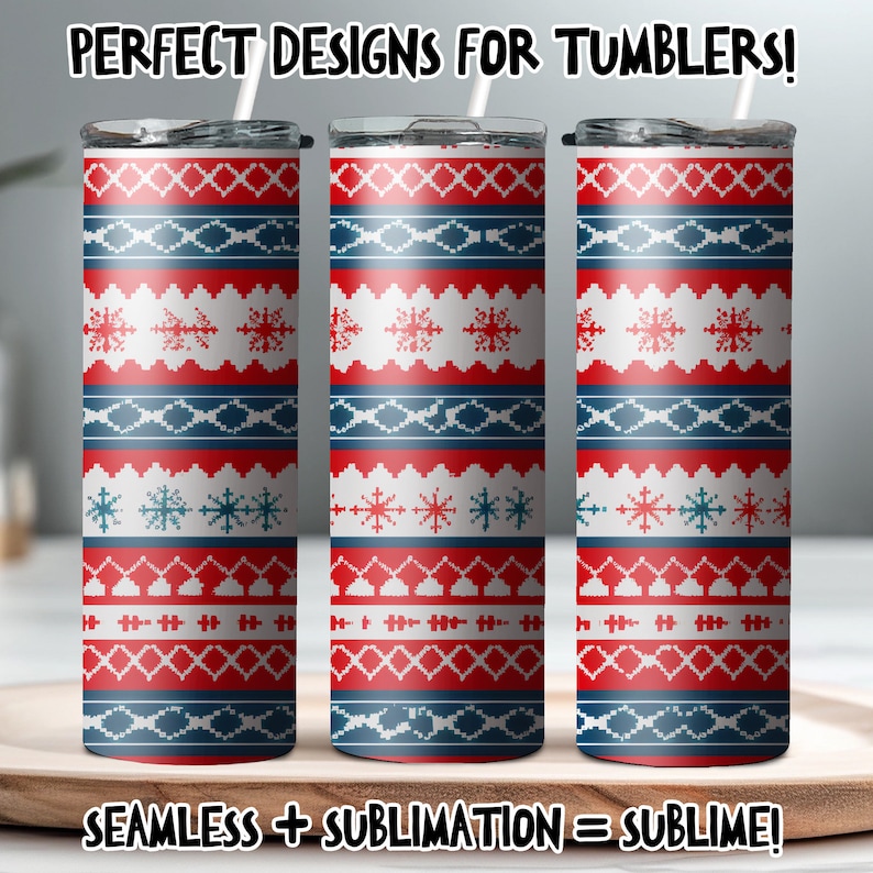 Winter Ugly Sweaters Digital Paper Instant Download Seamless Patterns ...