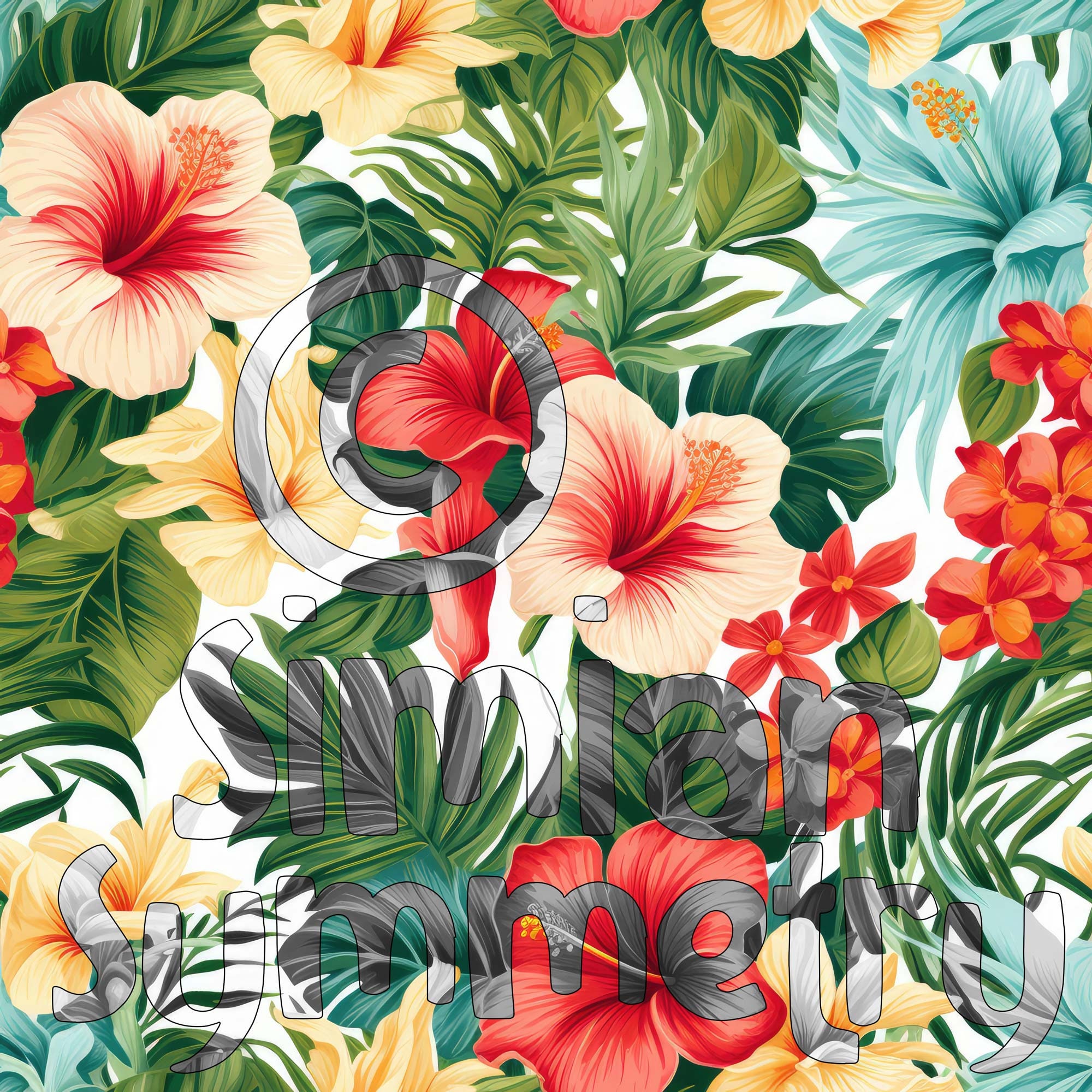 Tropical Bahama Style Digital Paper Instant Download - Etsy