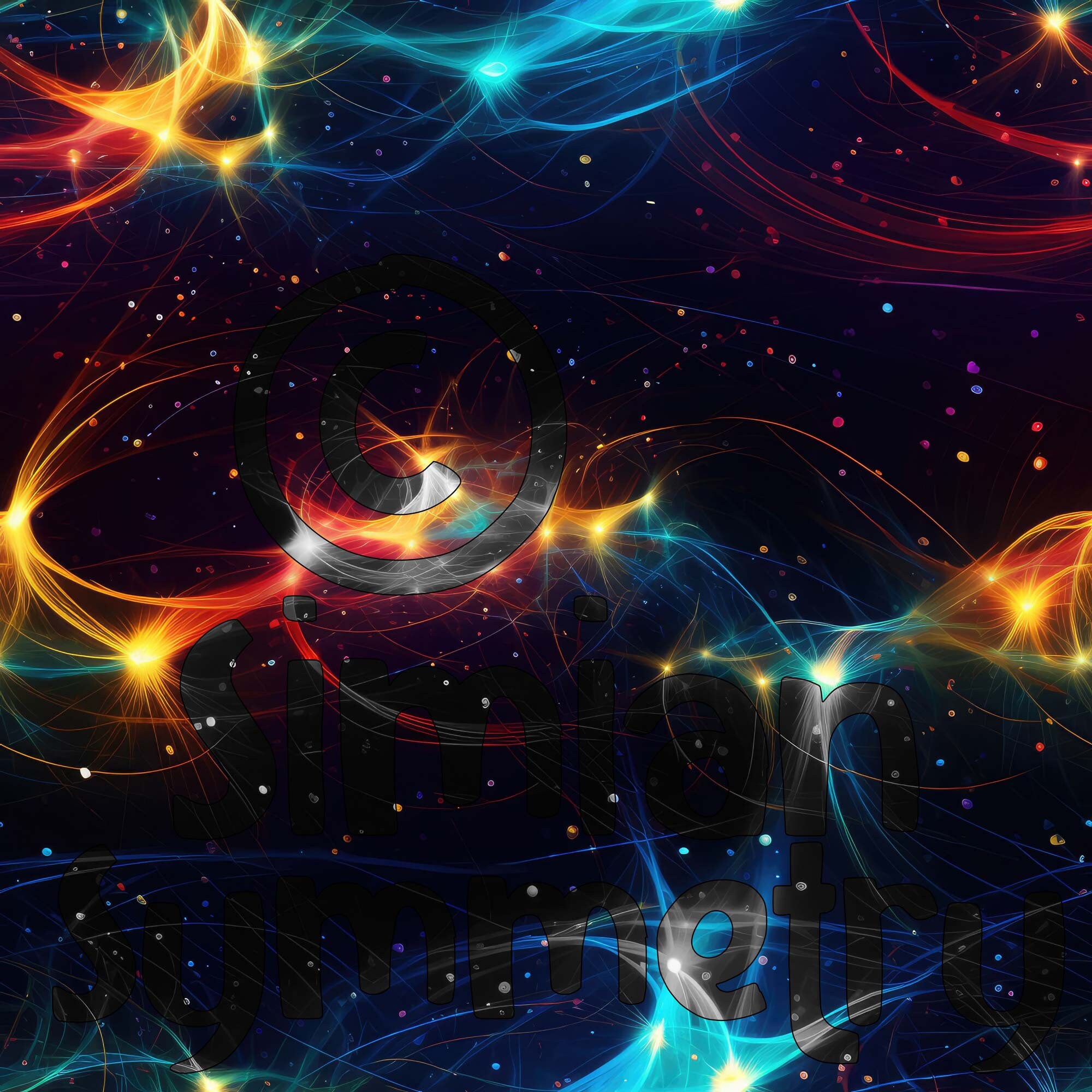 Physics String Theory Digital Paper Instant Download Seamless Patterns ...