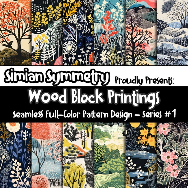 Wood Block Printing - Etsy