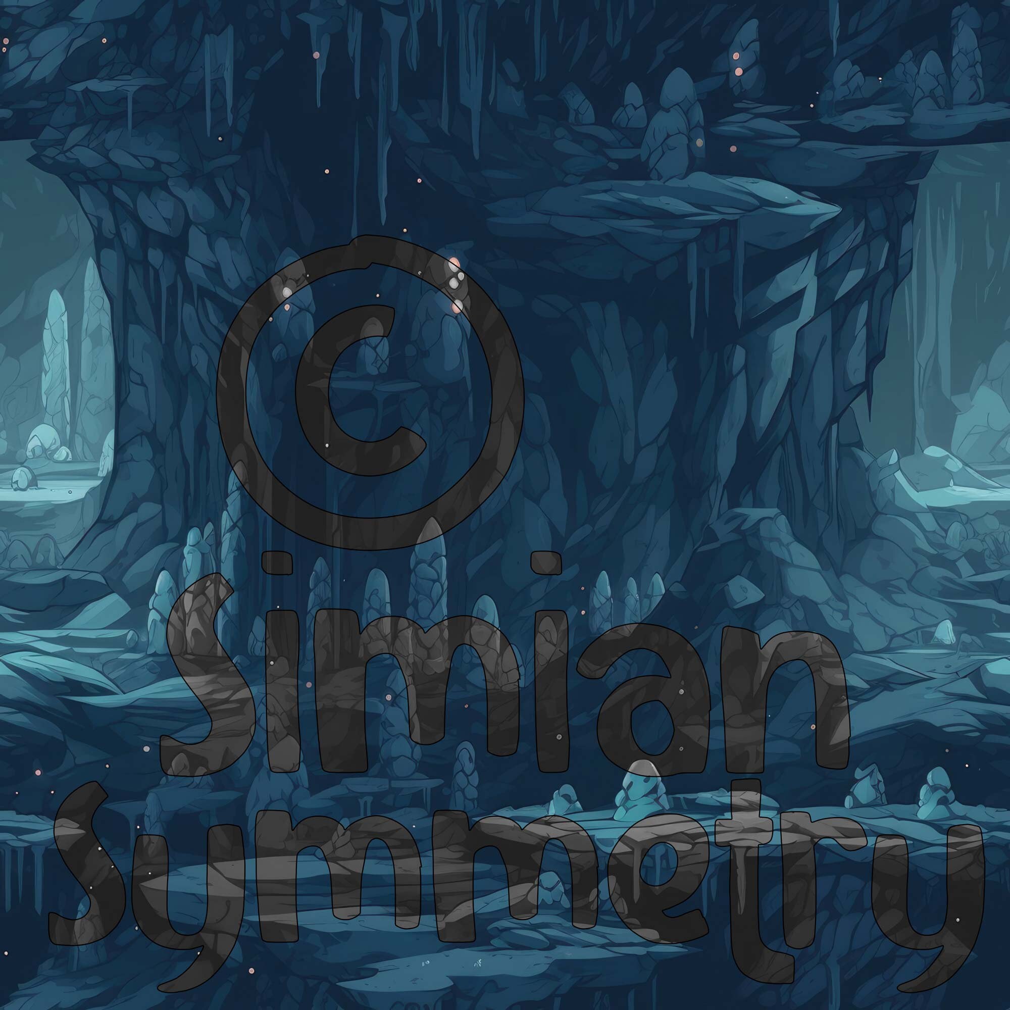 DIGITAL PAPER Videogame Caves Series 1 Seamless Designs - Etsy