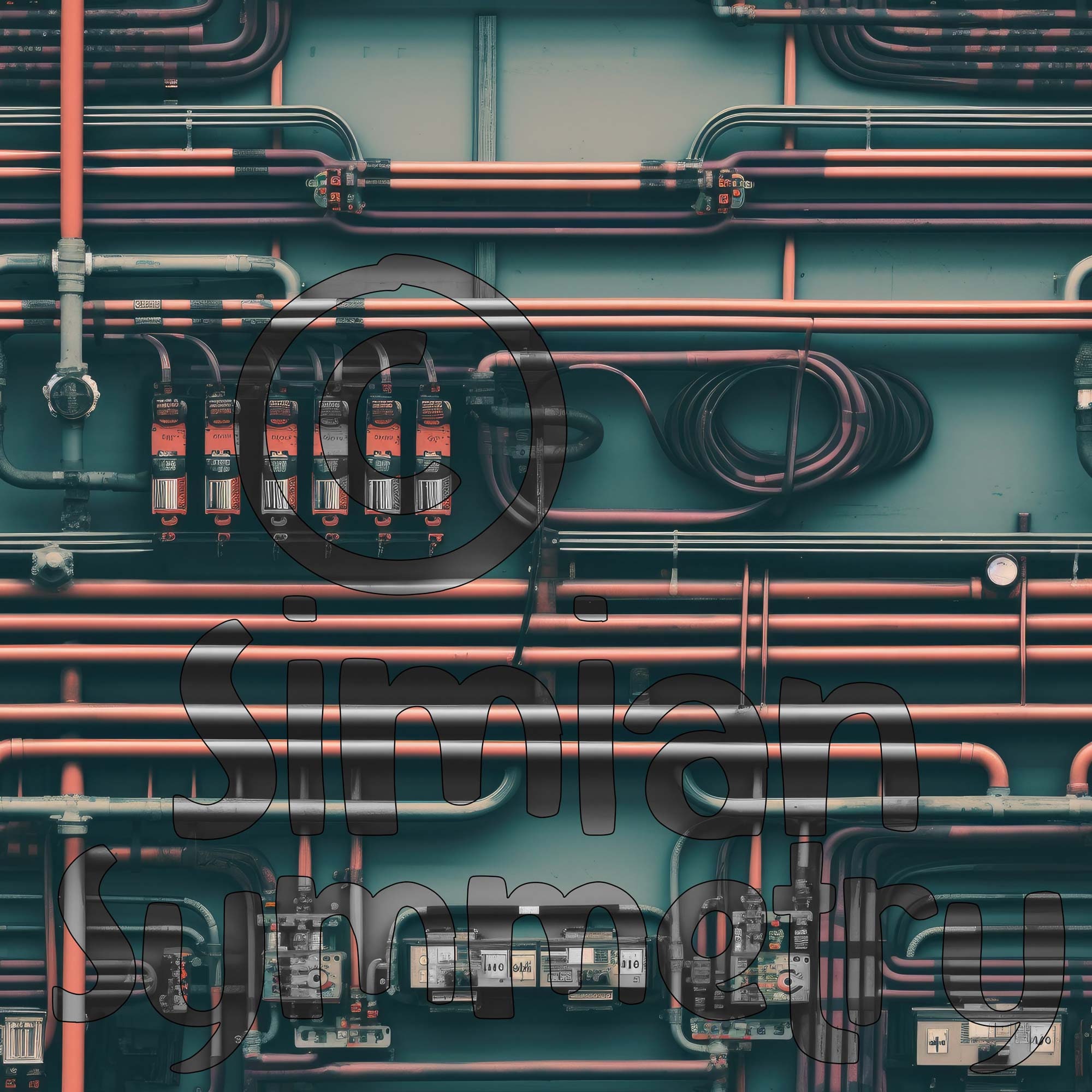 DIGITAL PAPER Electrical Conduit Series 1 Seamless Designs Twelve ...