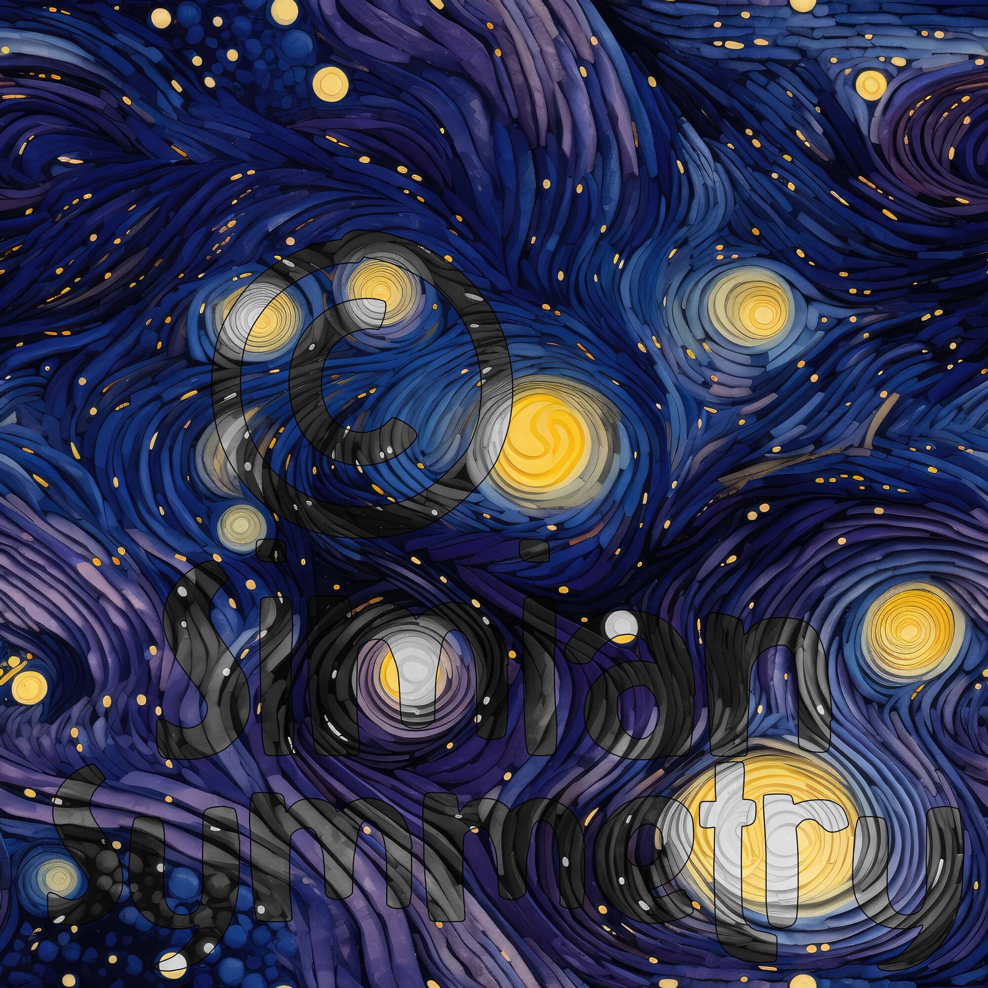 Purple Starry Sky Digital Paper | Instant Download | Seamless Patterns ...