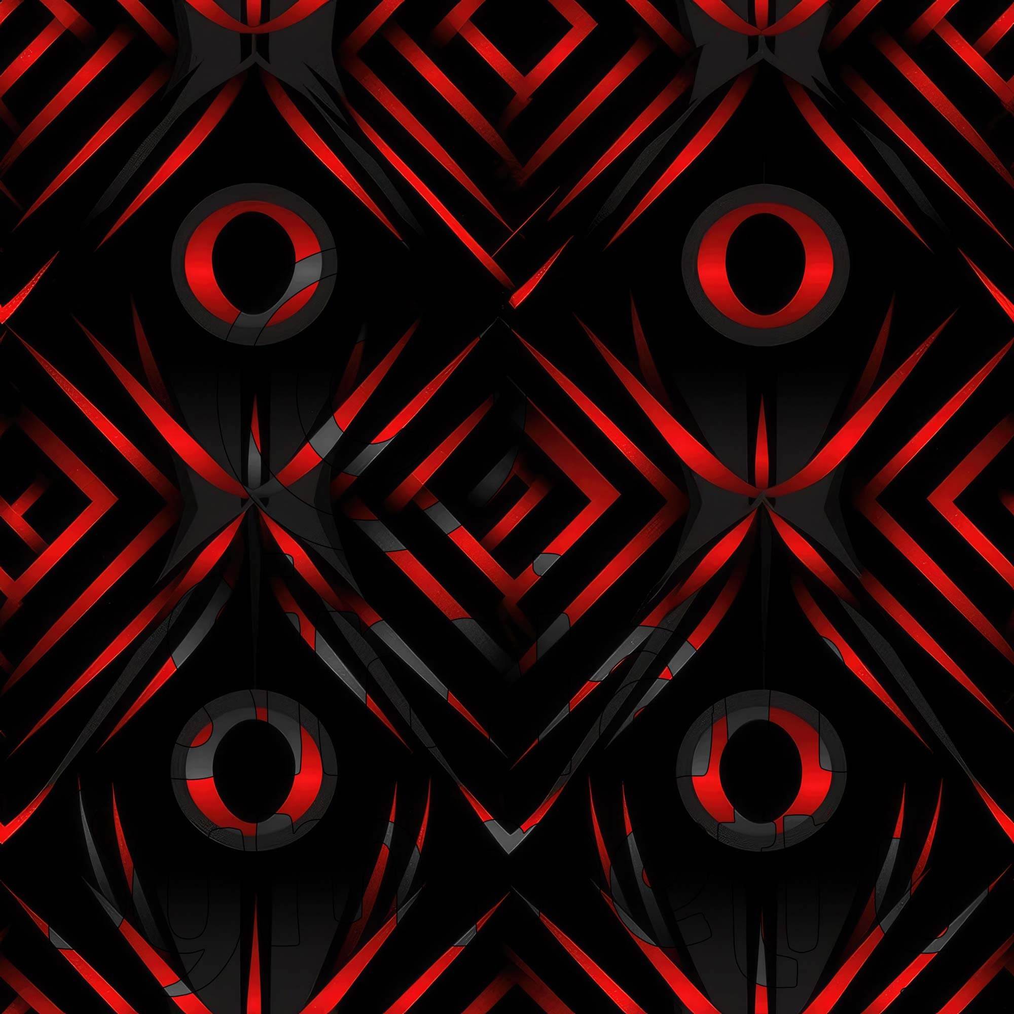 DIGITAL PAPER Dystopian Dark Patterns Series 1 Seamless Designs Twelve ...