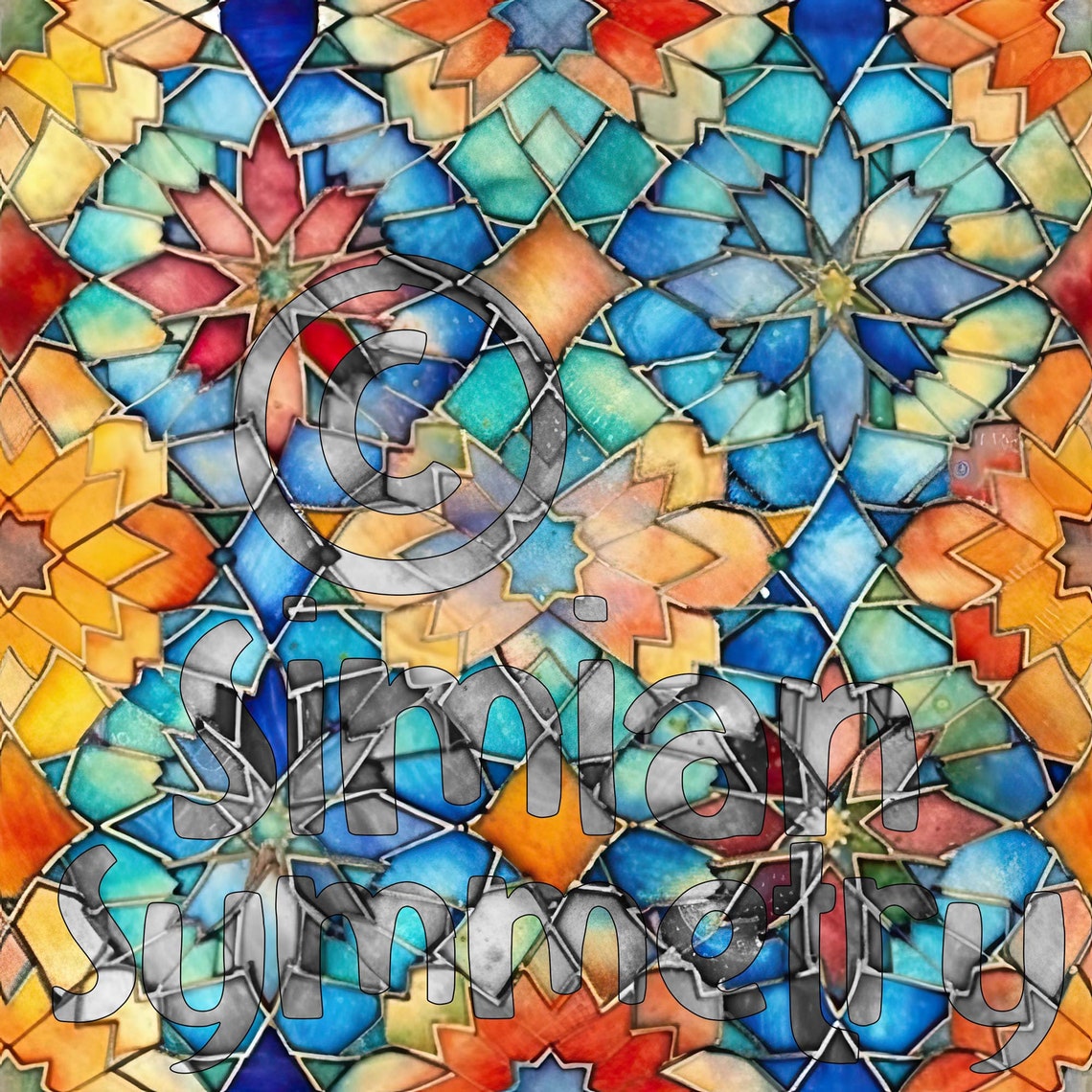 DIGITAL PAPER Moroccan Designs Series 2 Seamless Designs - Etsy