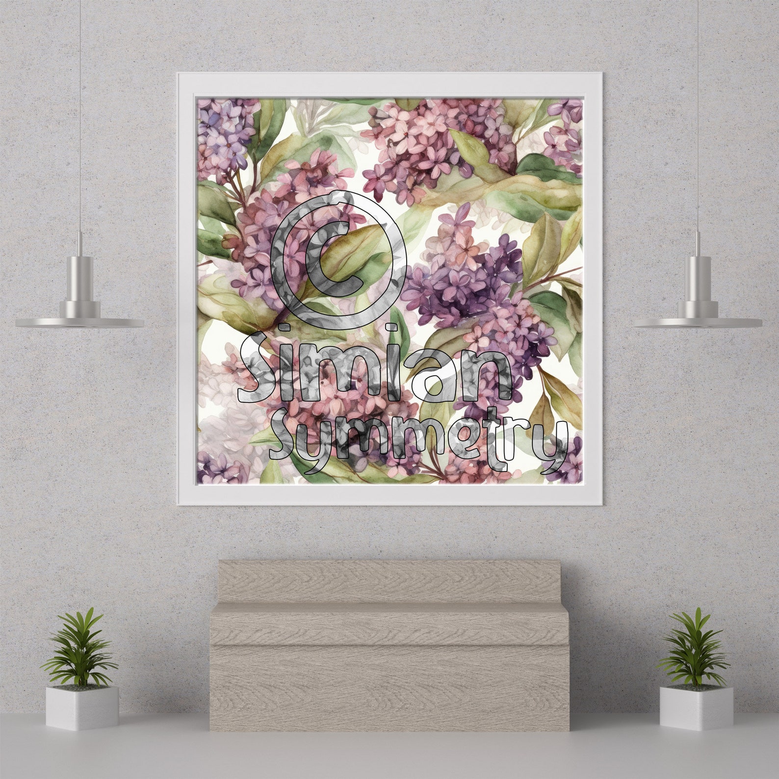 Watercolor Lilacs Digital Paper Watercolor Lilacs Seamless - Etsy