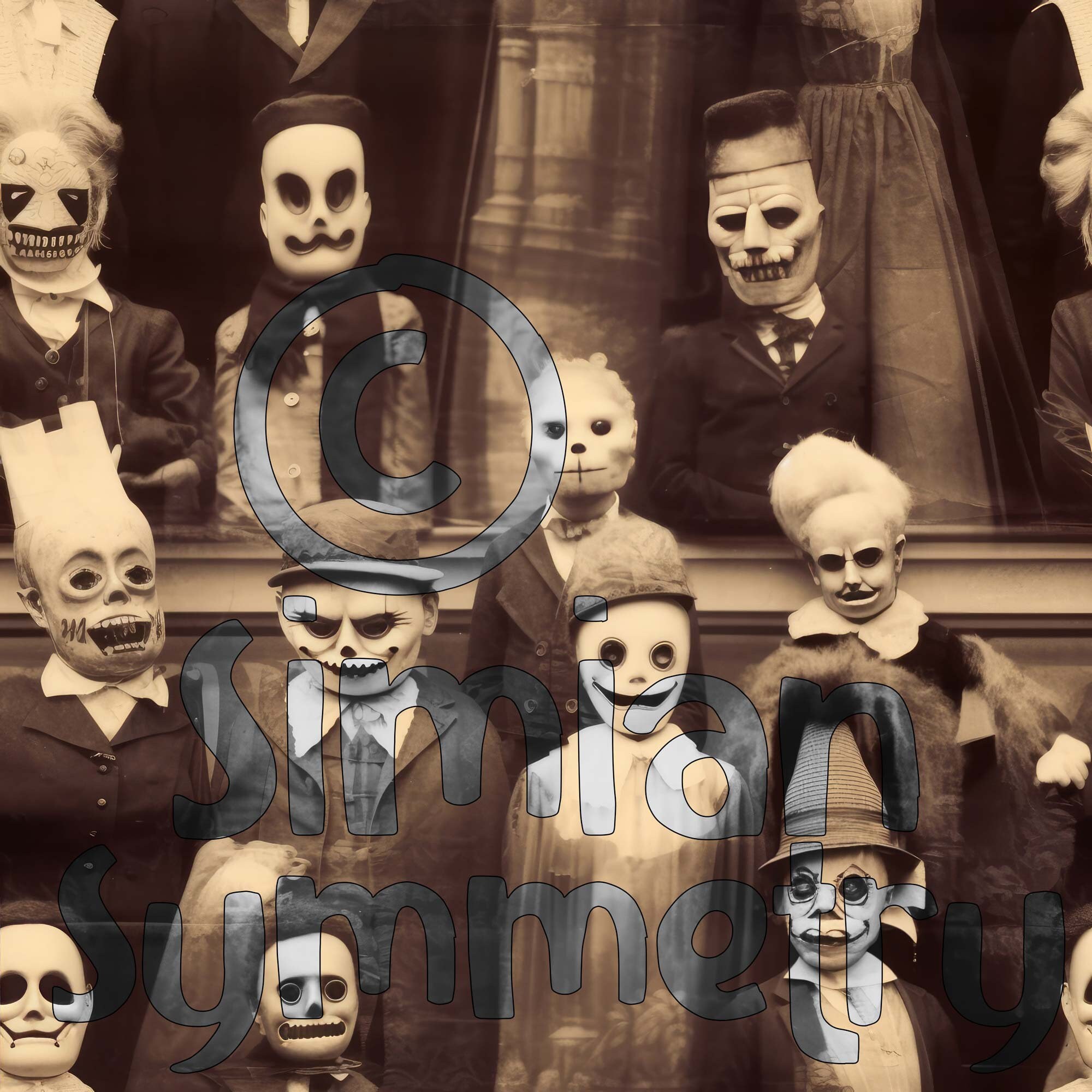 Vintage Halloween Photos Digital Paper Instant Download - Etsy