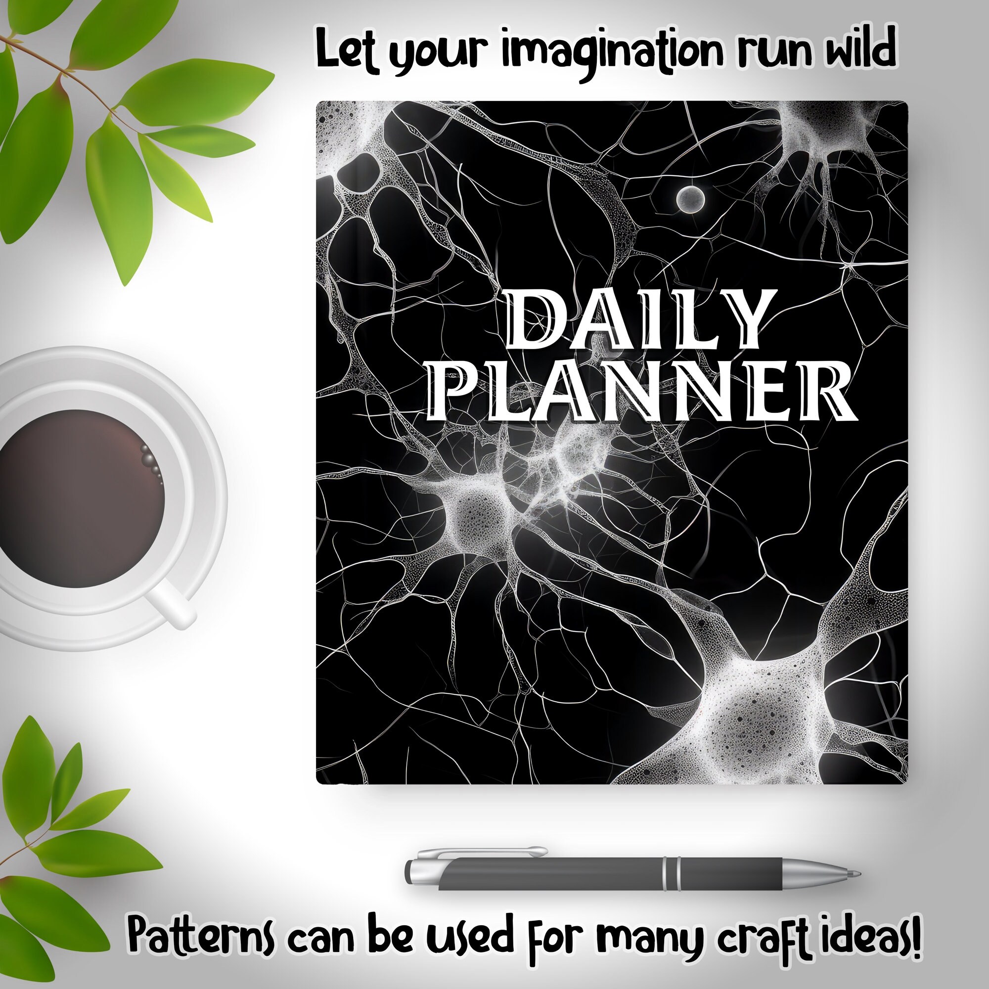 Ganglia Brain Neurons Digital Paper | Instant Download | Seamless ...