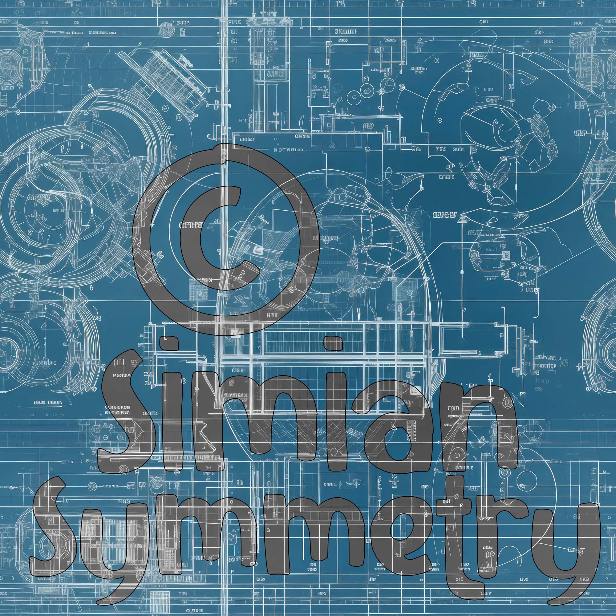 Technical Blueprints Digital Paper Technical Blueprints - Etsy