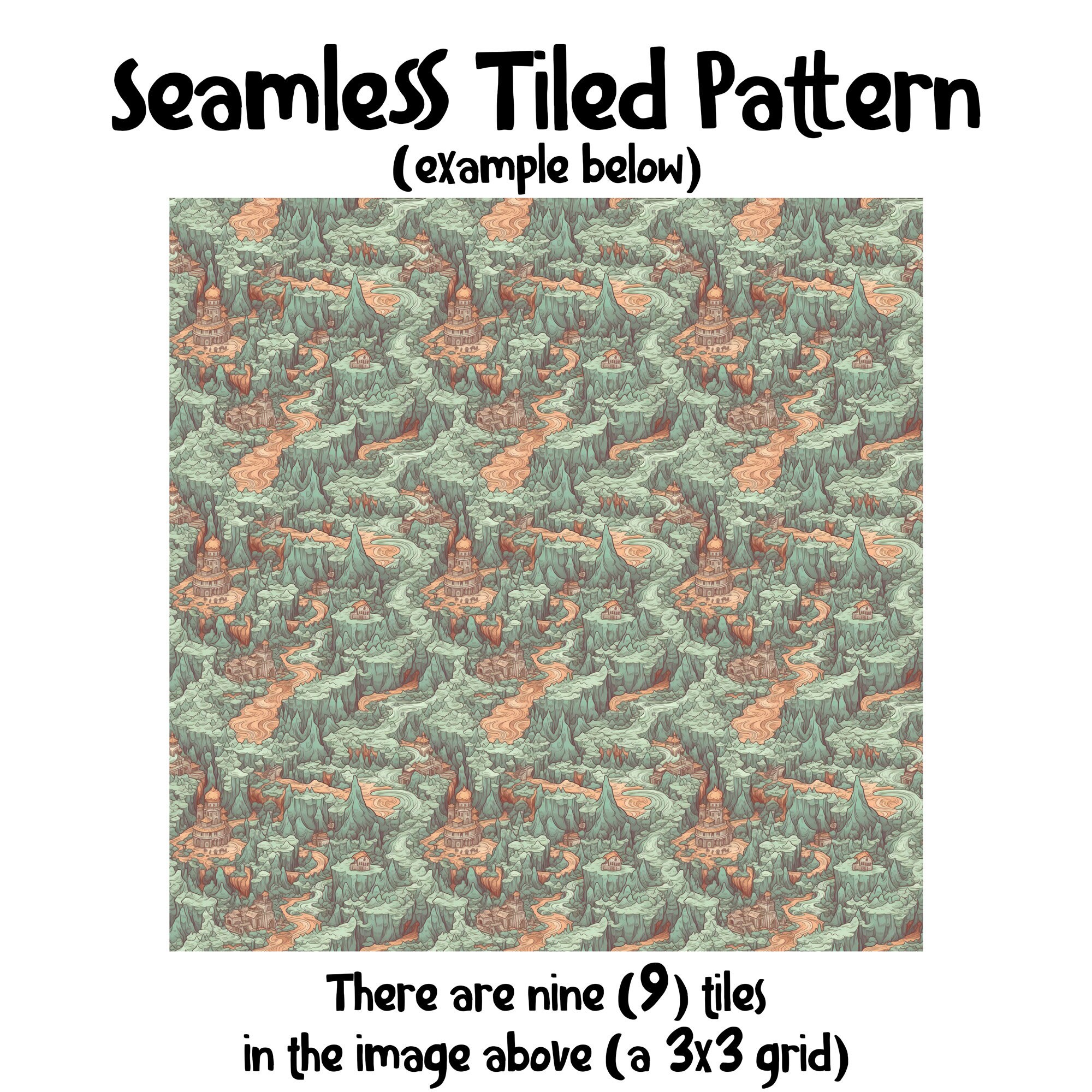 DIGITAL PAPER Dungeon Crawl Series 1 | Seamless Designs | Twelve ...