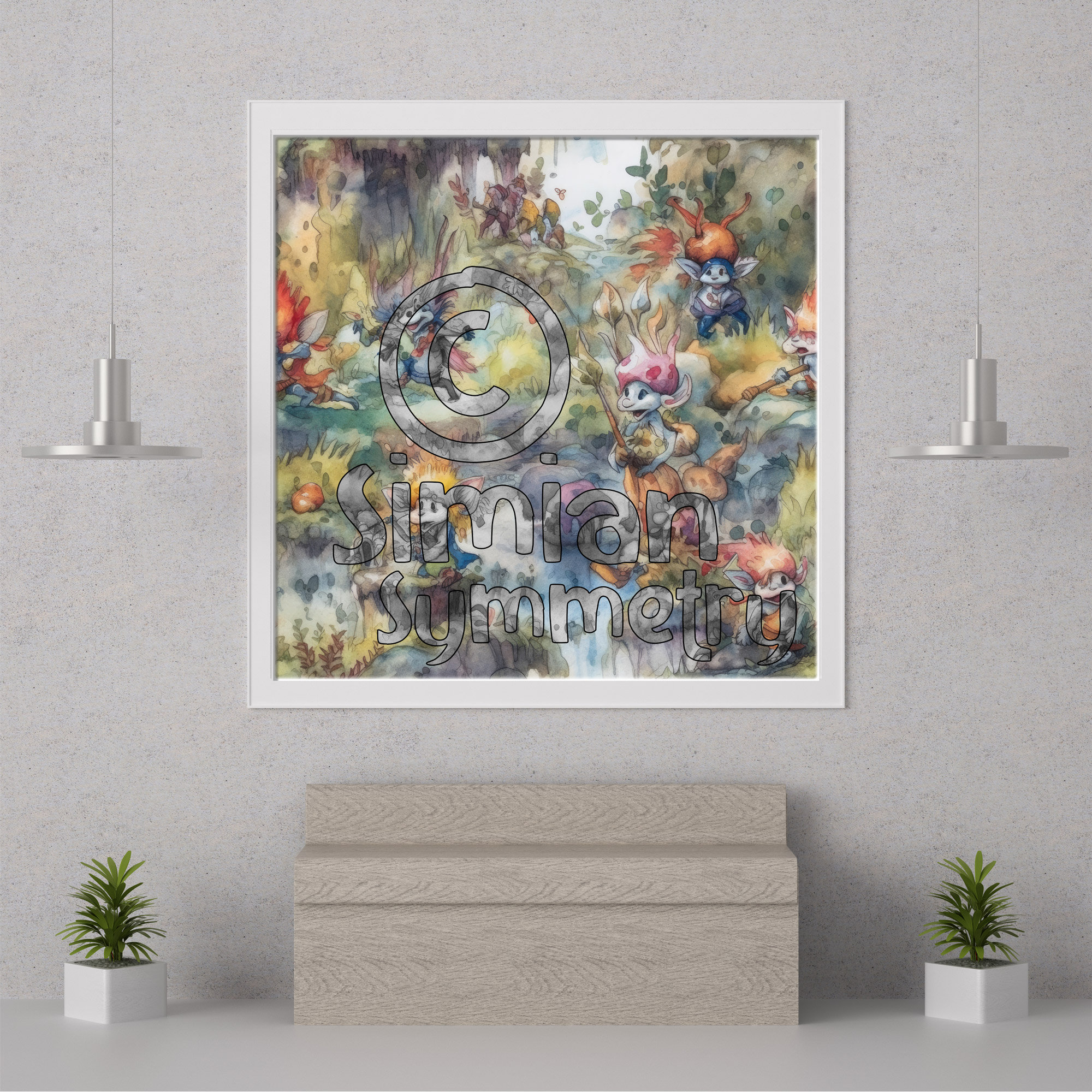 DIGITAL PAPER Goblins Trolls Series 1 Seamless Designs - Etsy