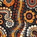 Australian Dreamtime Art Inspired Digital Paper | Instant Download ...