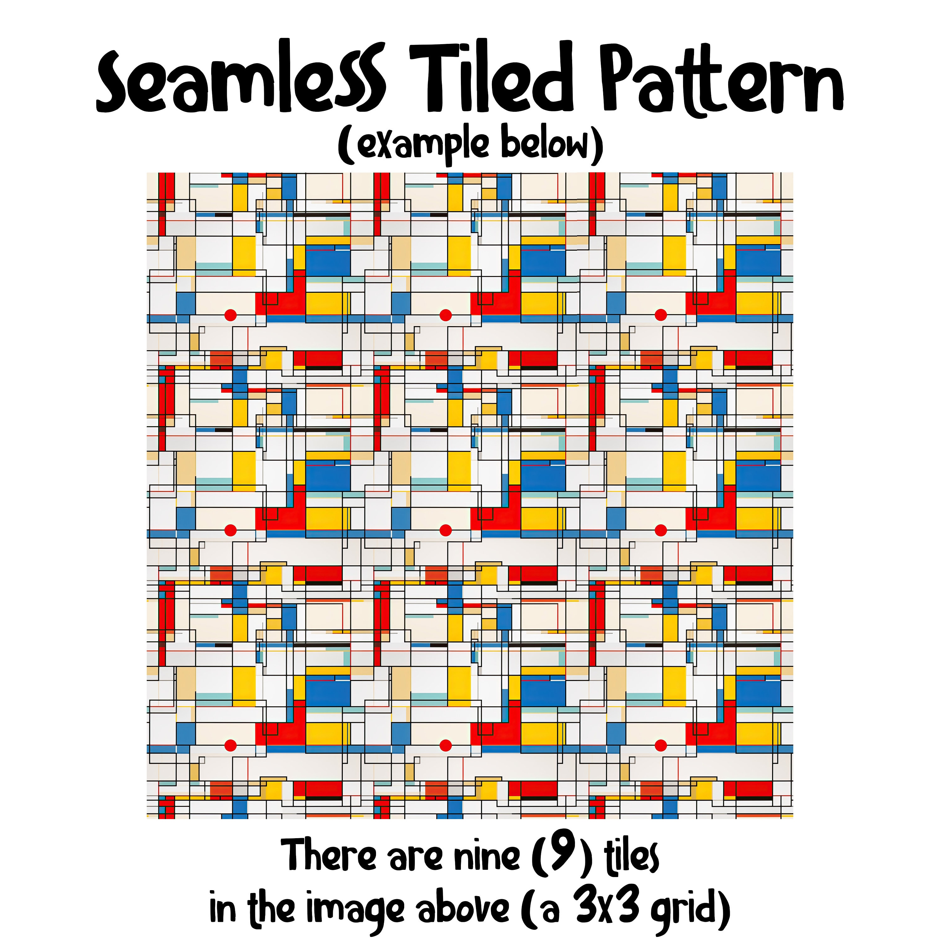 Mondrian Style World Maps Digital Paper Instant Download - Etsy