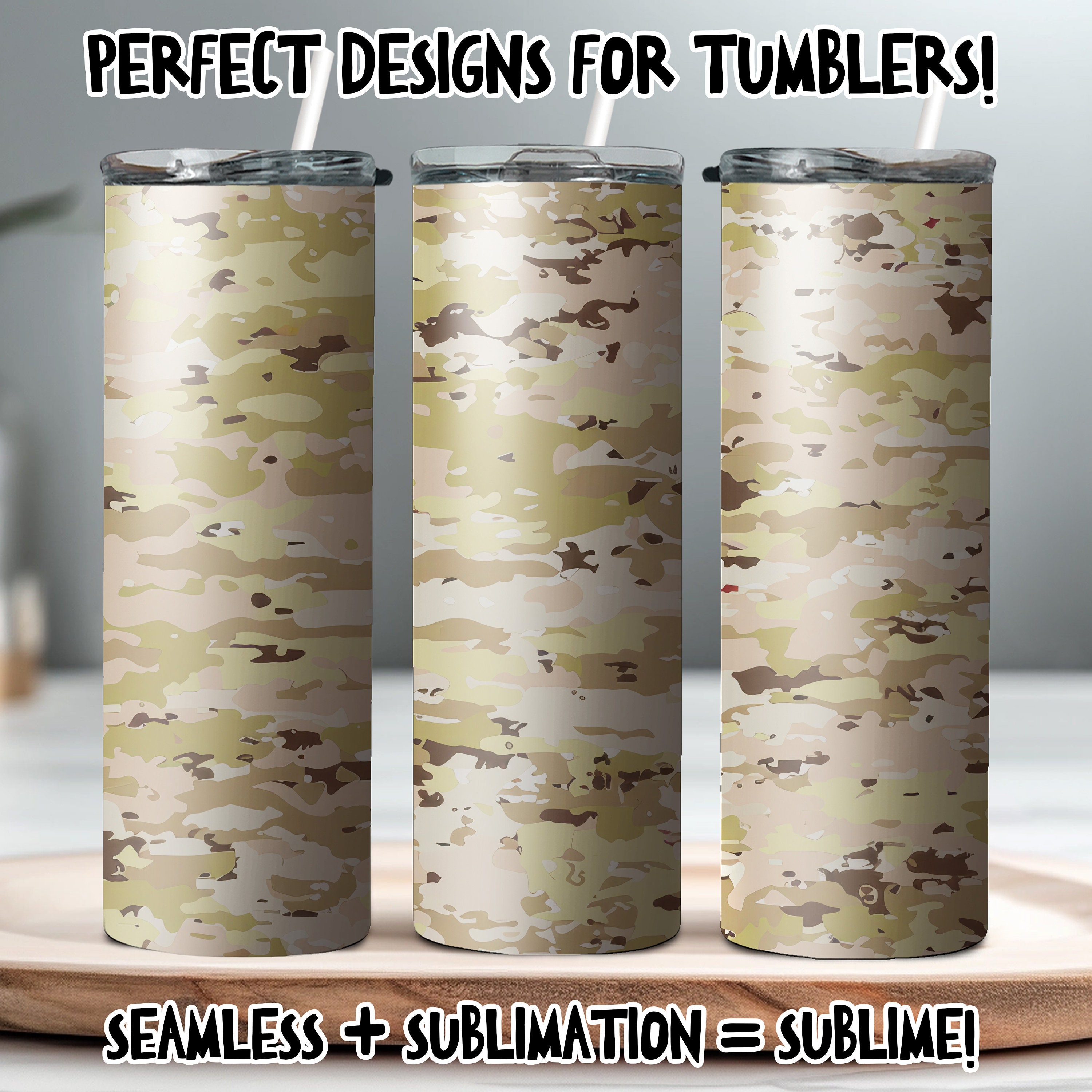 Army Combat Camo Digital Paper | Instant Download | Seamless Patterns ...