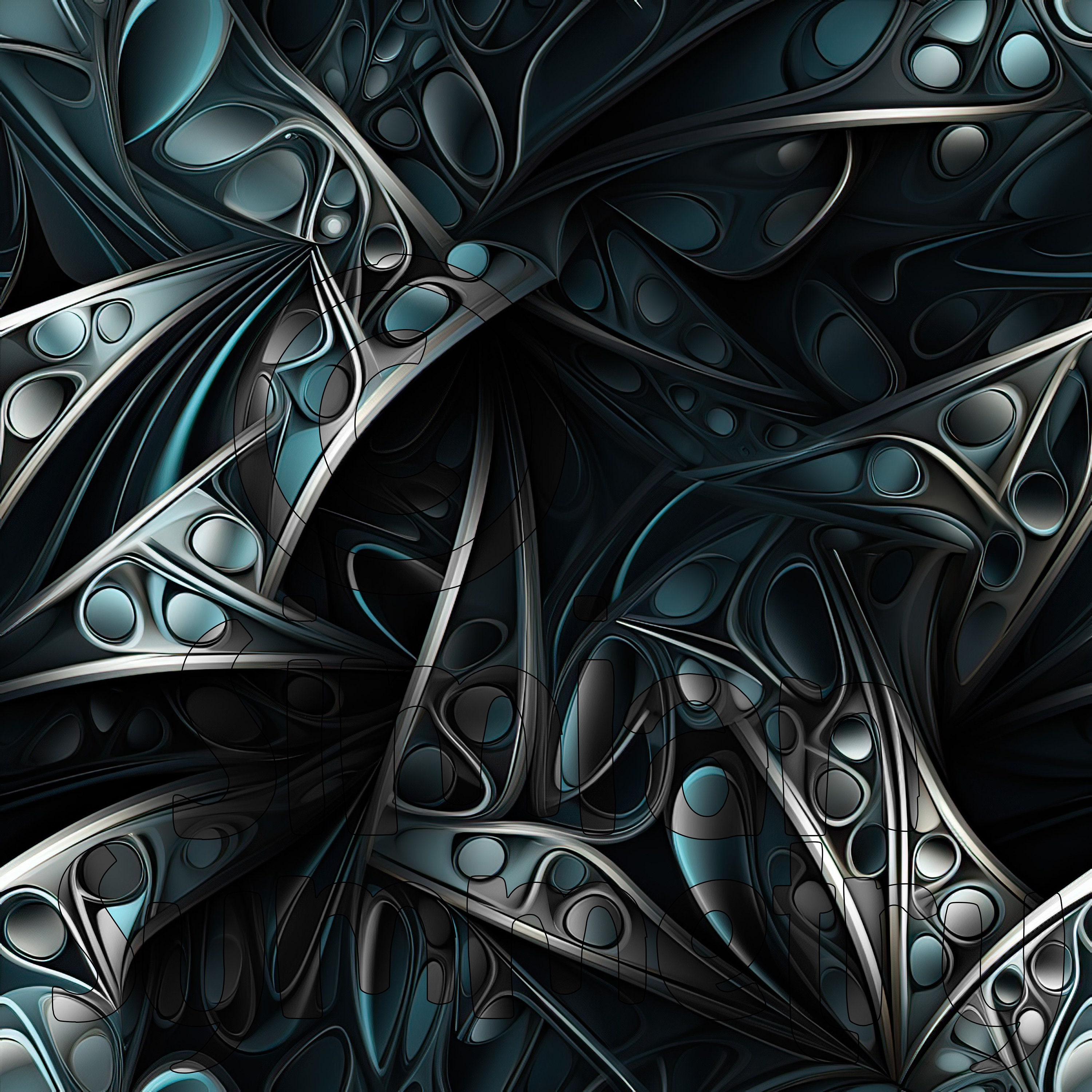 Fantasy Ethereal Digital Paper Instant Download Seamless Patterns ...