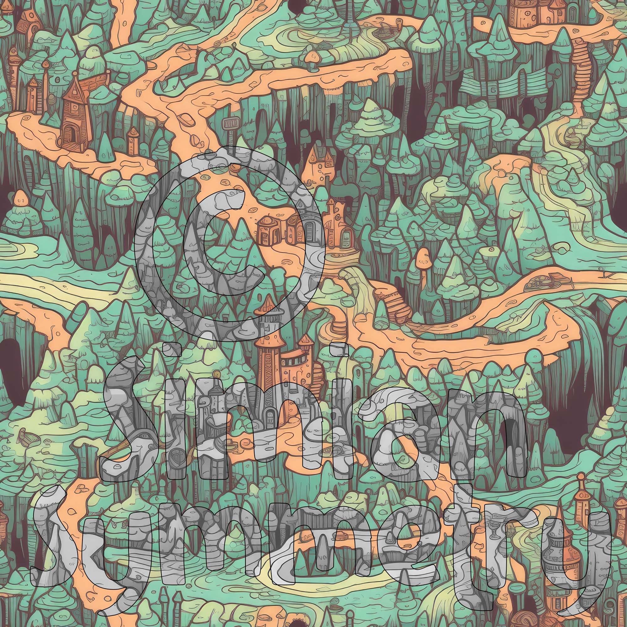 DIGITAL PAPER Dungeon Crawl Series 1 | Seamless Designs | Twelve ...