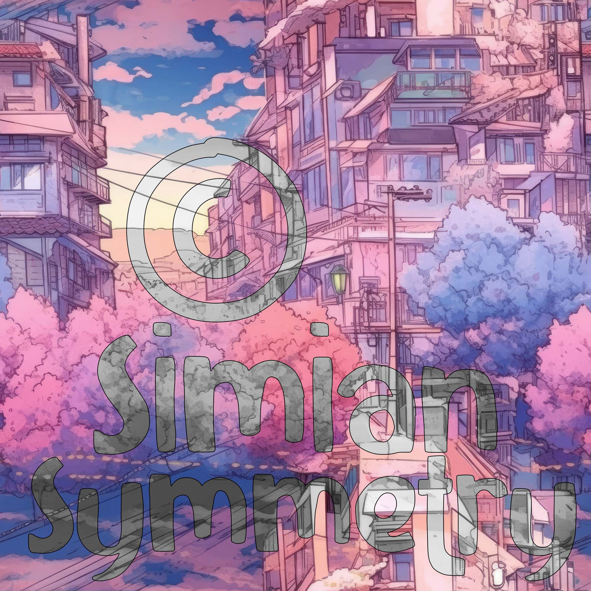 DIGITAL PAPER Anime City Scapes Series 1 Seamless Designs Twelve ...