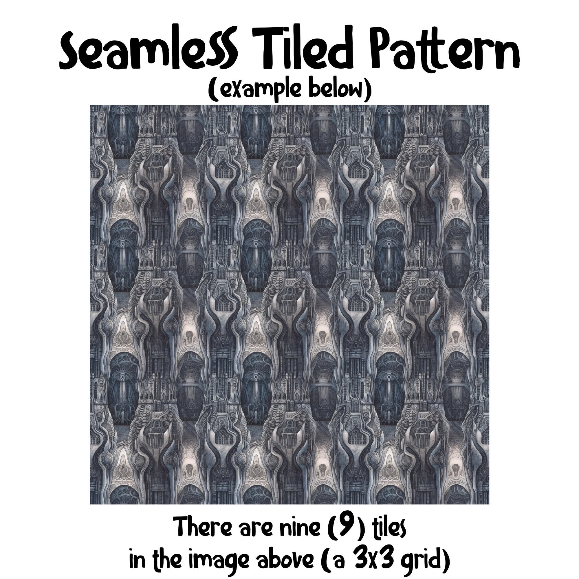 DIGITAL PAPER Extra Terrestrial Series 2 | Seamless Designs | Twelve ...
