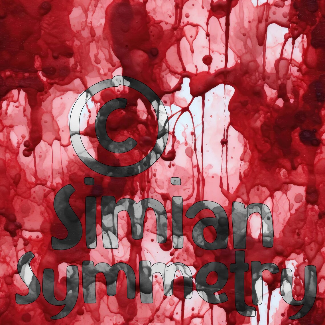 DIGITAL PAPER Alcohol Ink Blood Series 1 | Seamless Designs | Twelve ...