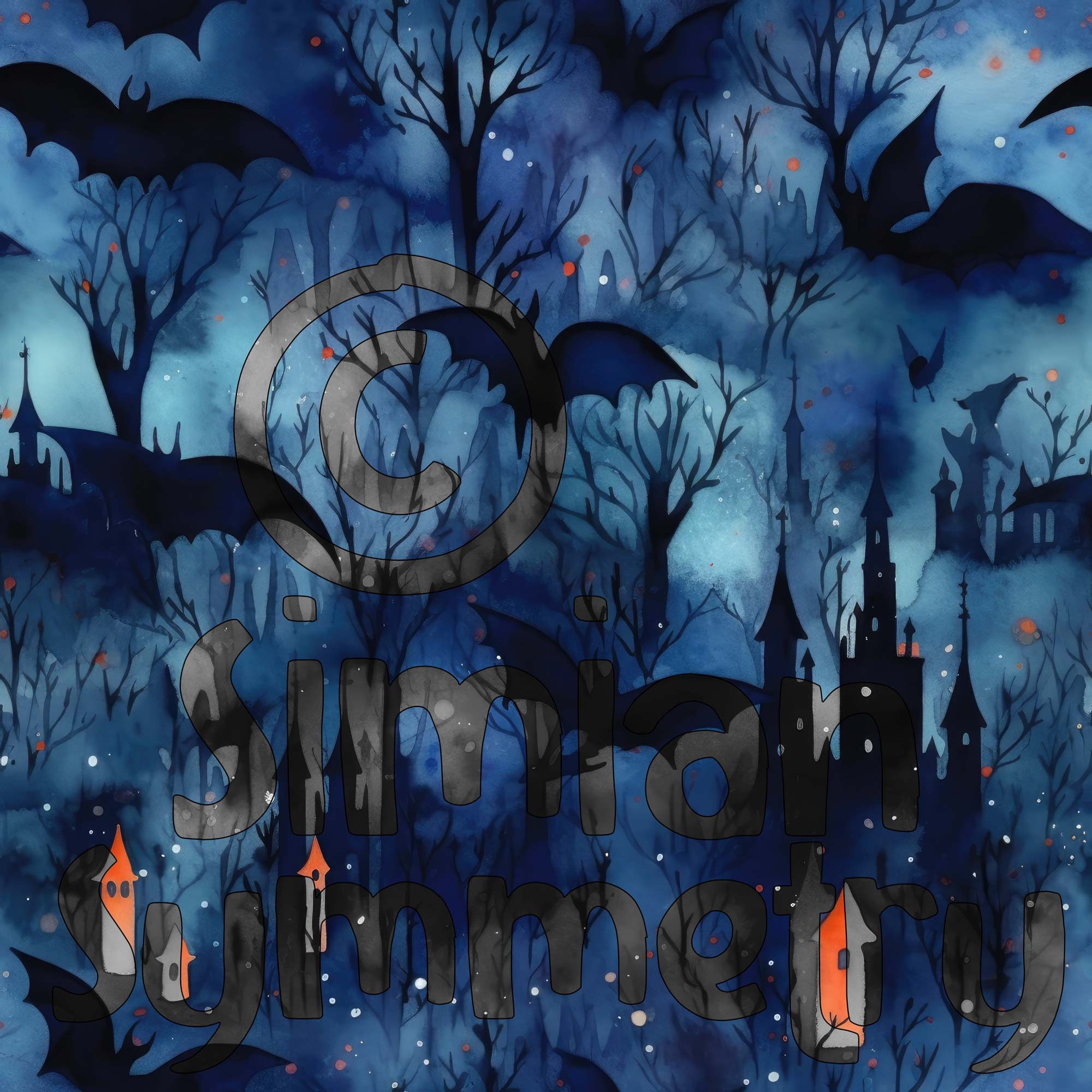 DIGITAL PAPER Spider Webs Series 1 Seamless Designs Twelve Colorful ...