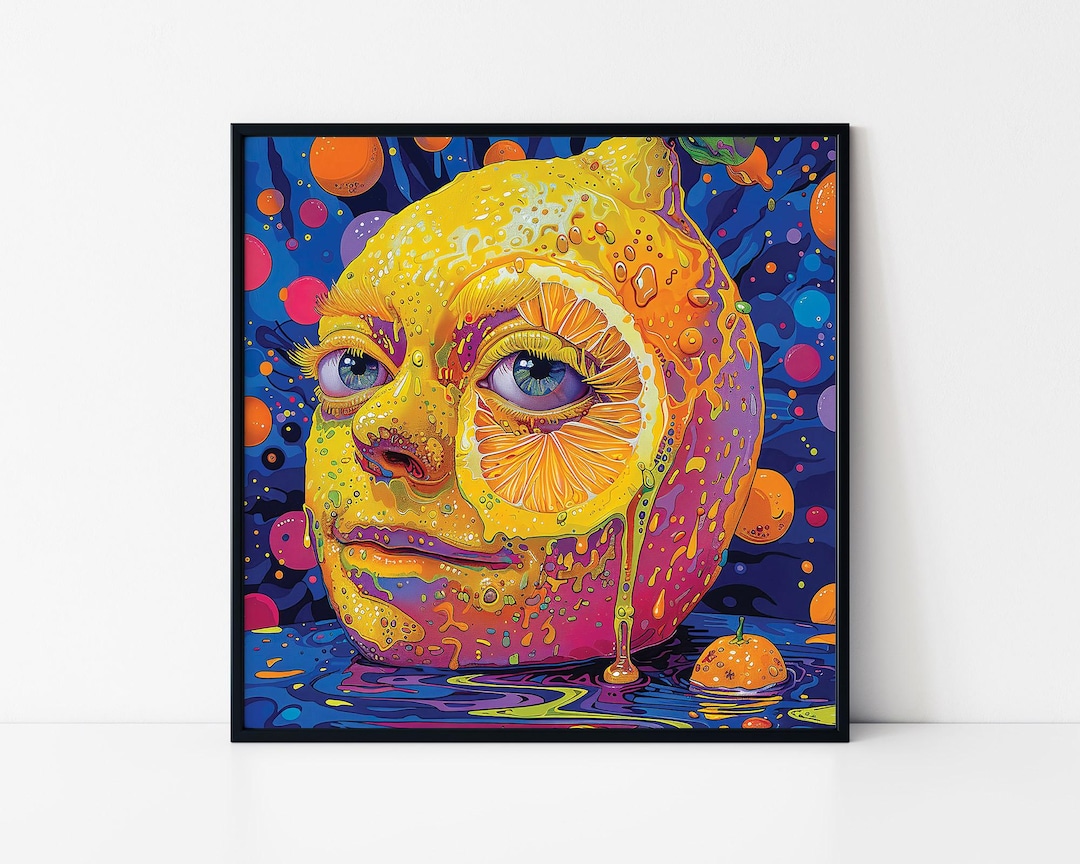 When Life Gives You Lemons Make a Masterpiece Framed Poster, Happy ...