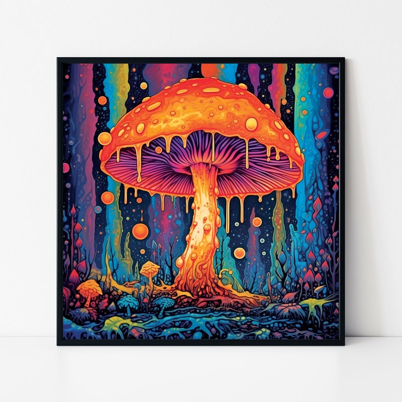Psychedelic Painting - Etsy