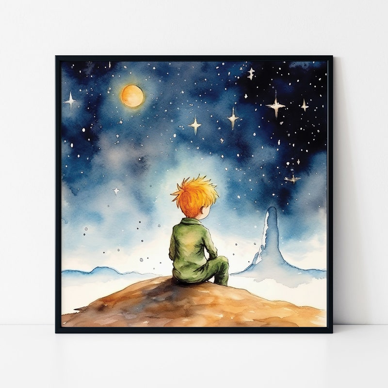 Little Prince Poster - Etsy