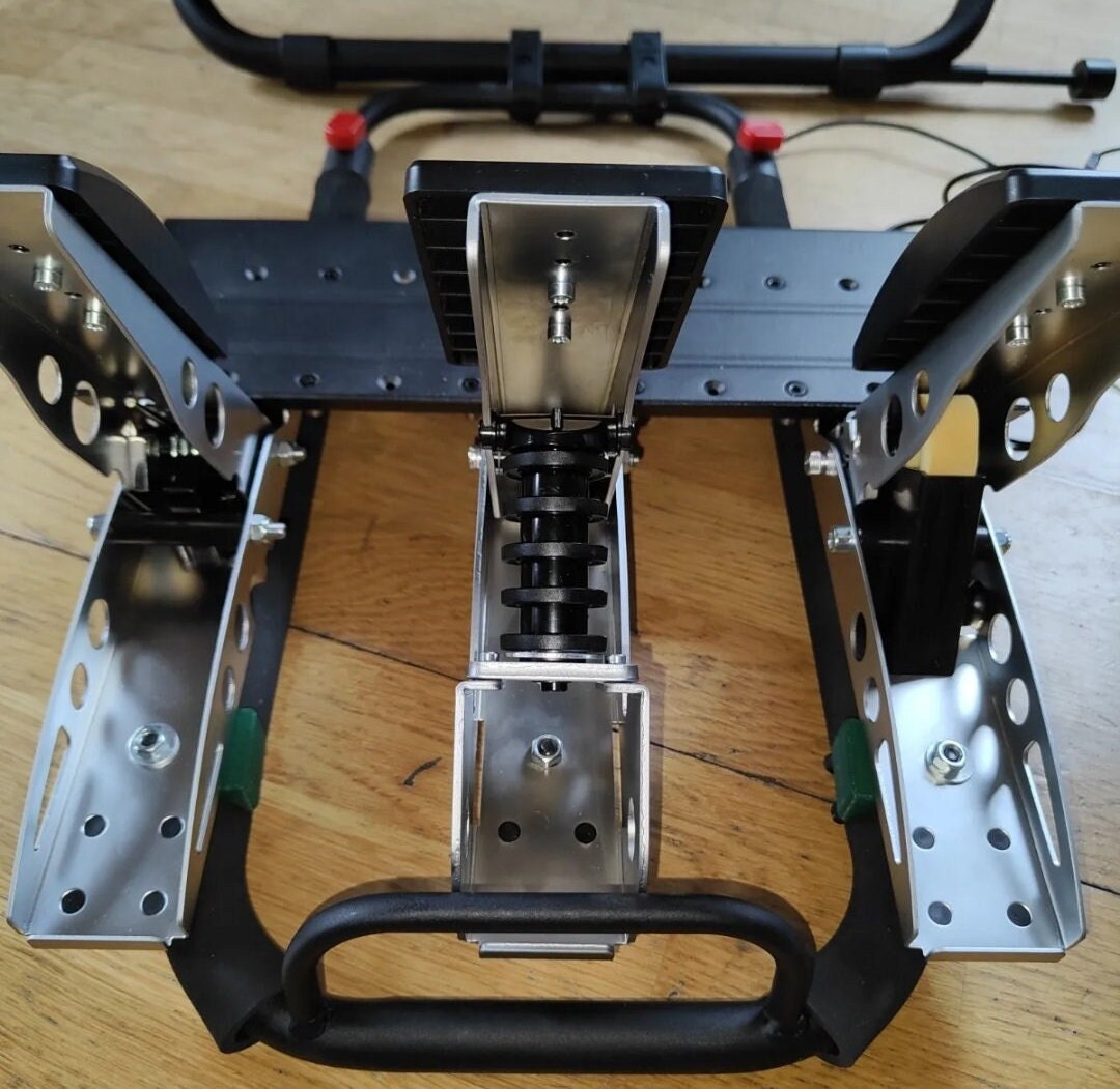 Fanatec CSL Pedals With Load Cell. Playseat Challenge Mounting Kit - Etsy