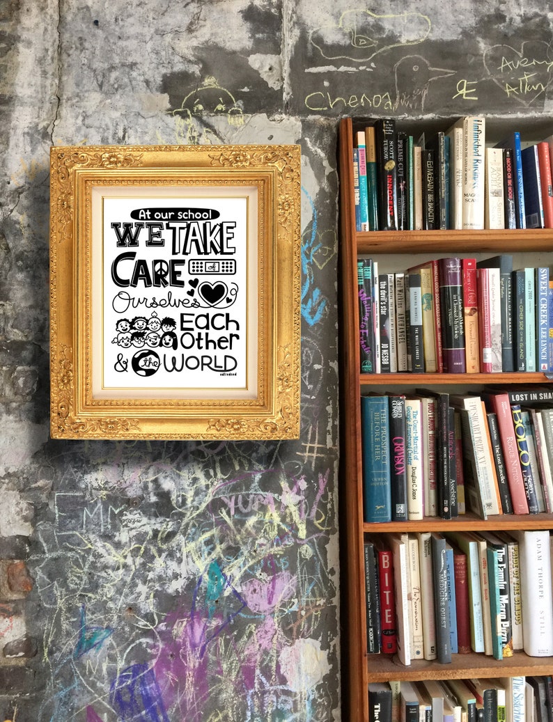 School Inspiration Printable, Coloring Page, Poster, Preschool ...