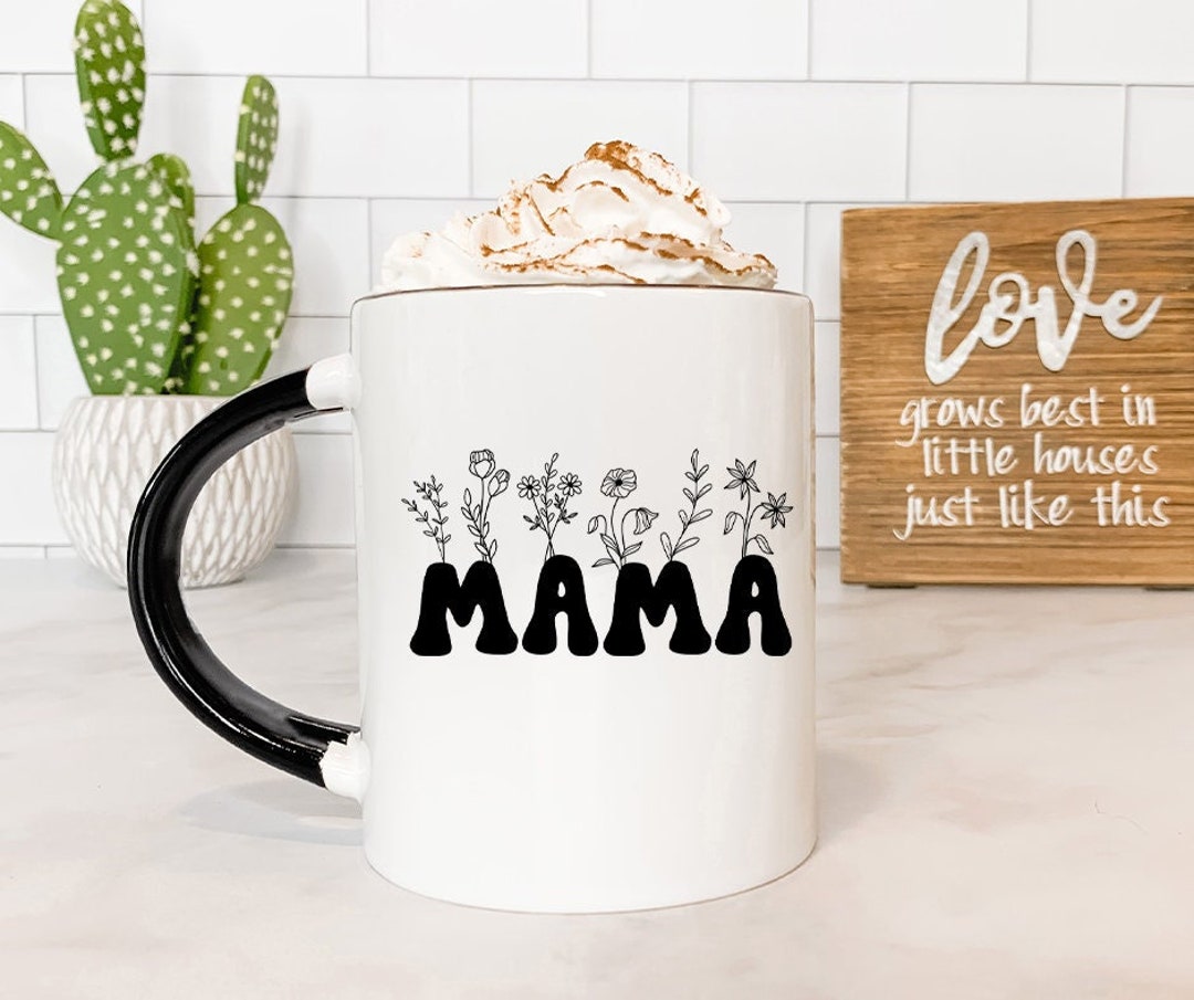 Personalized Mama Mug, Mama Mug With Kids Names, Mother's Day Coffee ...