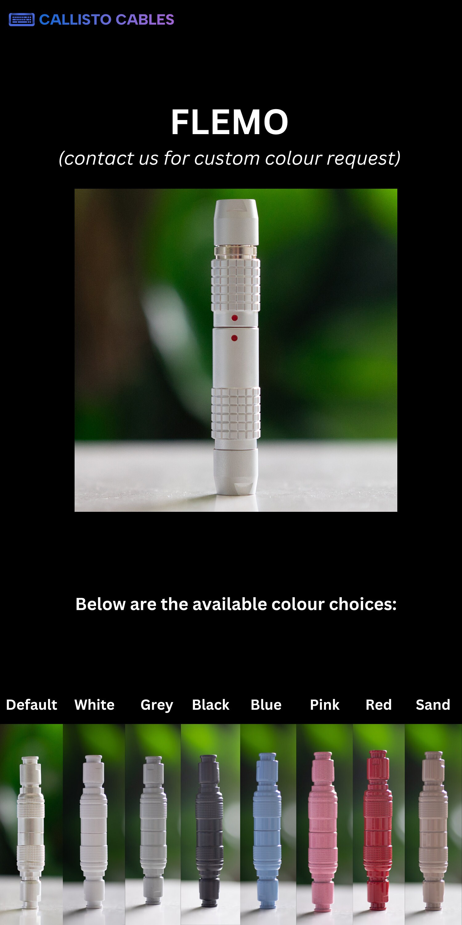 Custom Mechanical Keyboard Cable Build Your Own FLEMO Cable - Etsy ...