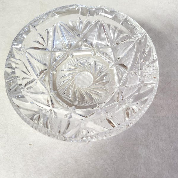 Crystal Ashtray Star - Etsy