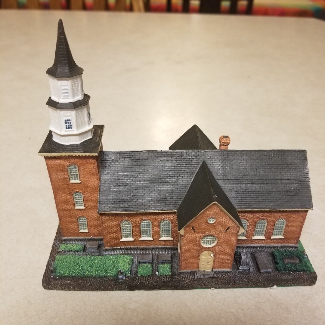 Danbury Mint 1993 Historic American Churches Bruton Parish Williamsburg ...