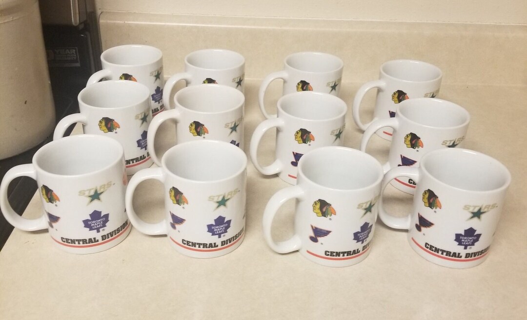 Vintage Max Coffee Mugs NHL Central Division Toronto Maple Leafs ...
