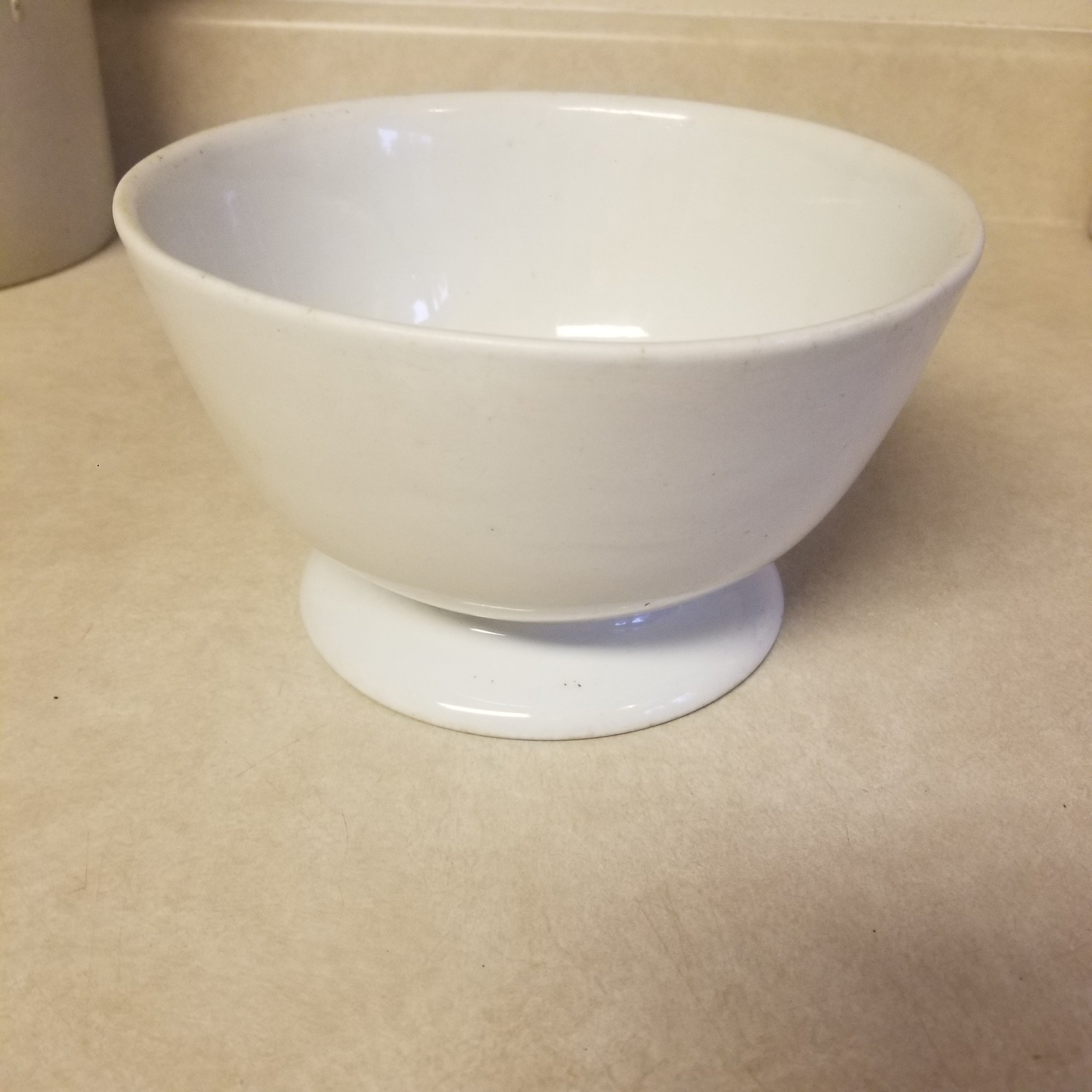 Antique Rare Henry Alcock White Footed Ironstone Bowl, England - Etsy