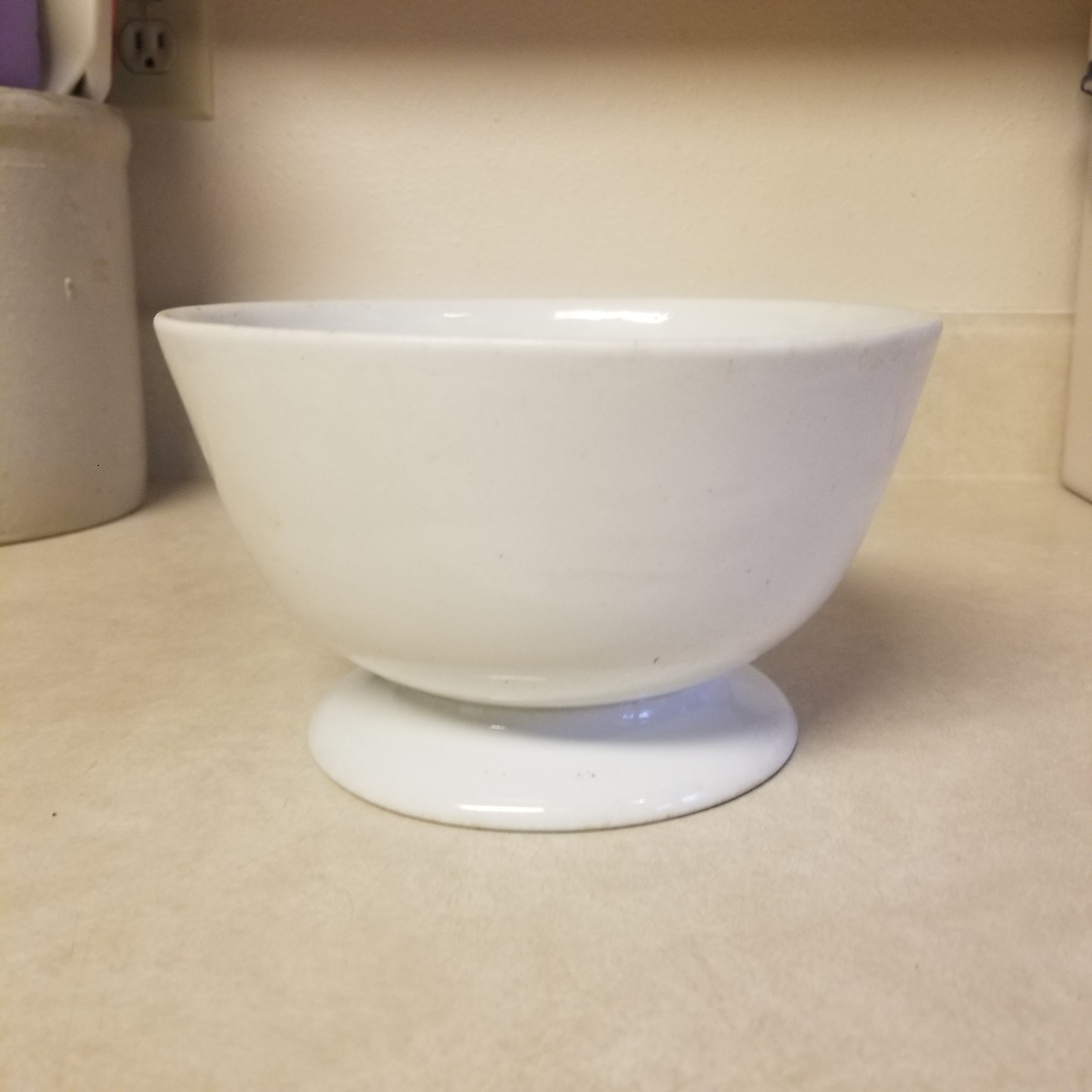 Antique Rare Henry Alcock White Footed Ironstone Bowl, England - Etsy