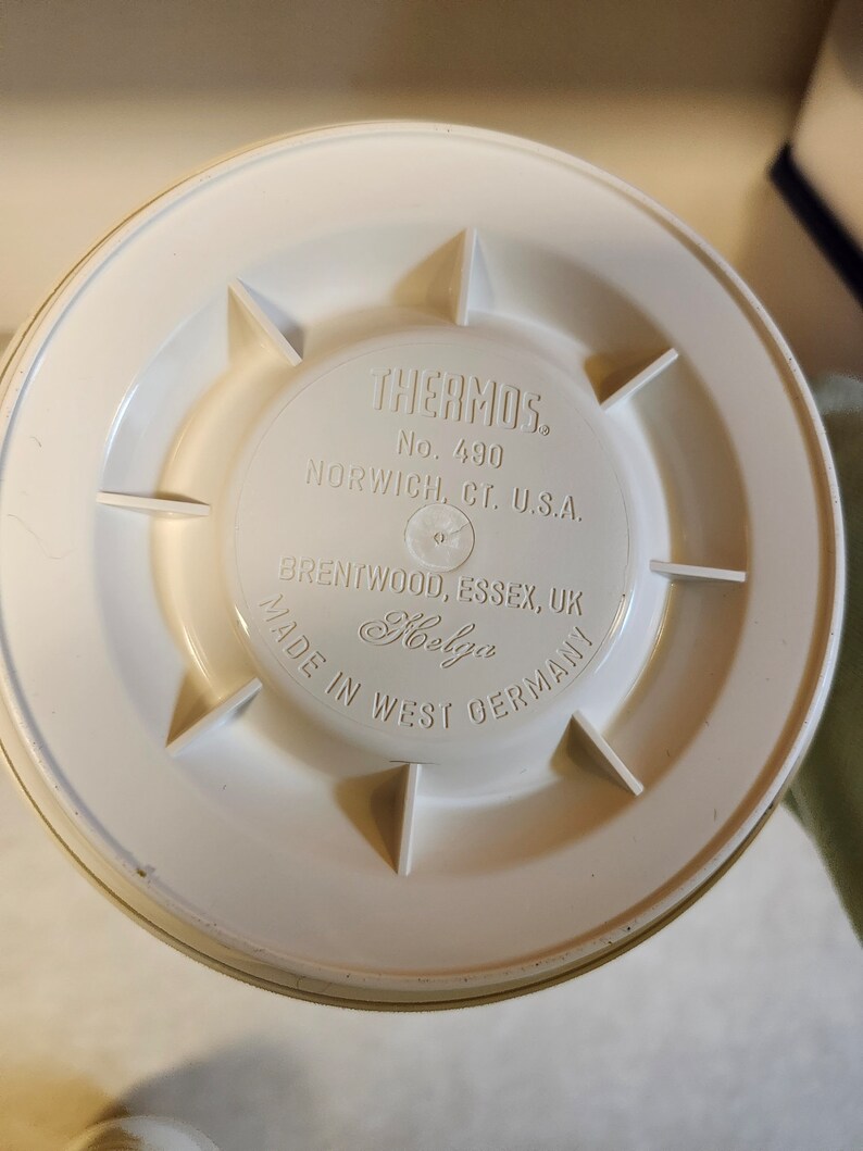 Vintage 1984 THERMOS Helga 480 Flowers Coffee Carafe Pitcher West ...