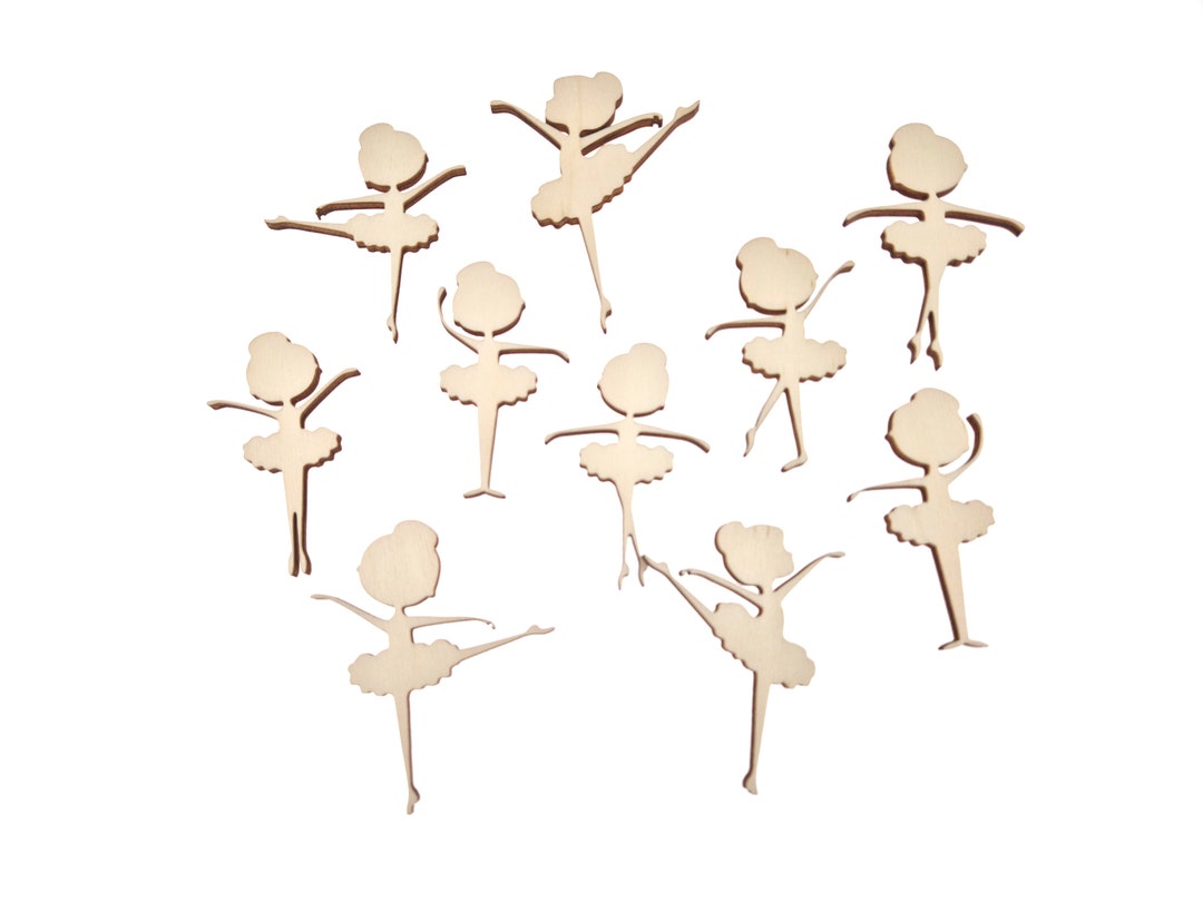 Balerina Design Bundle, 10 Unique Shapes, PDF, SVG, AI, Dxf, Cdr, File ...