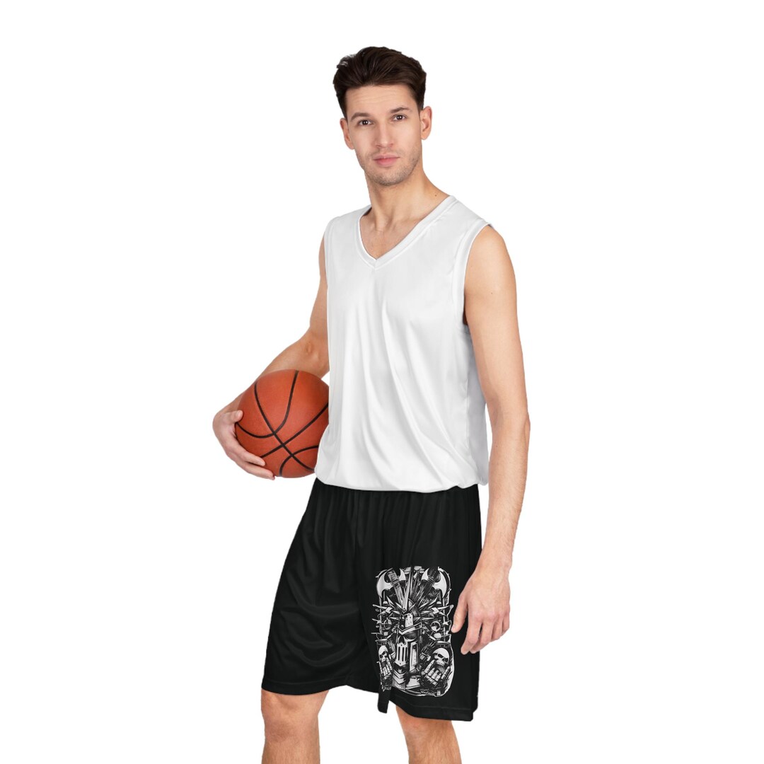 Metal Goth Guy Gym Basketball Shorts - Etsy