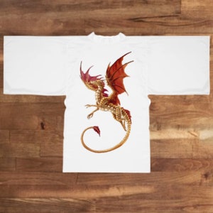 Dragon Long Sleeve Kimono Robe | Satin Power Bathrobe for Men or Women ...