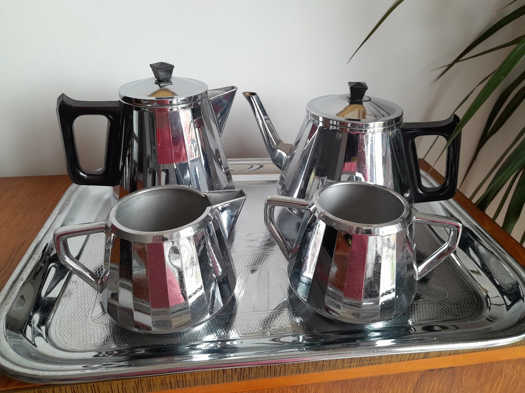 Rare Swan Brand Doric Ware 5pc Tea and Coffee Set - Etsy