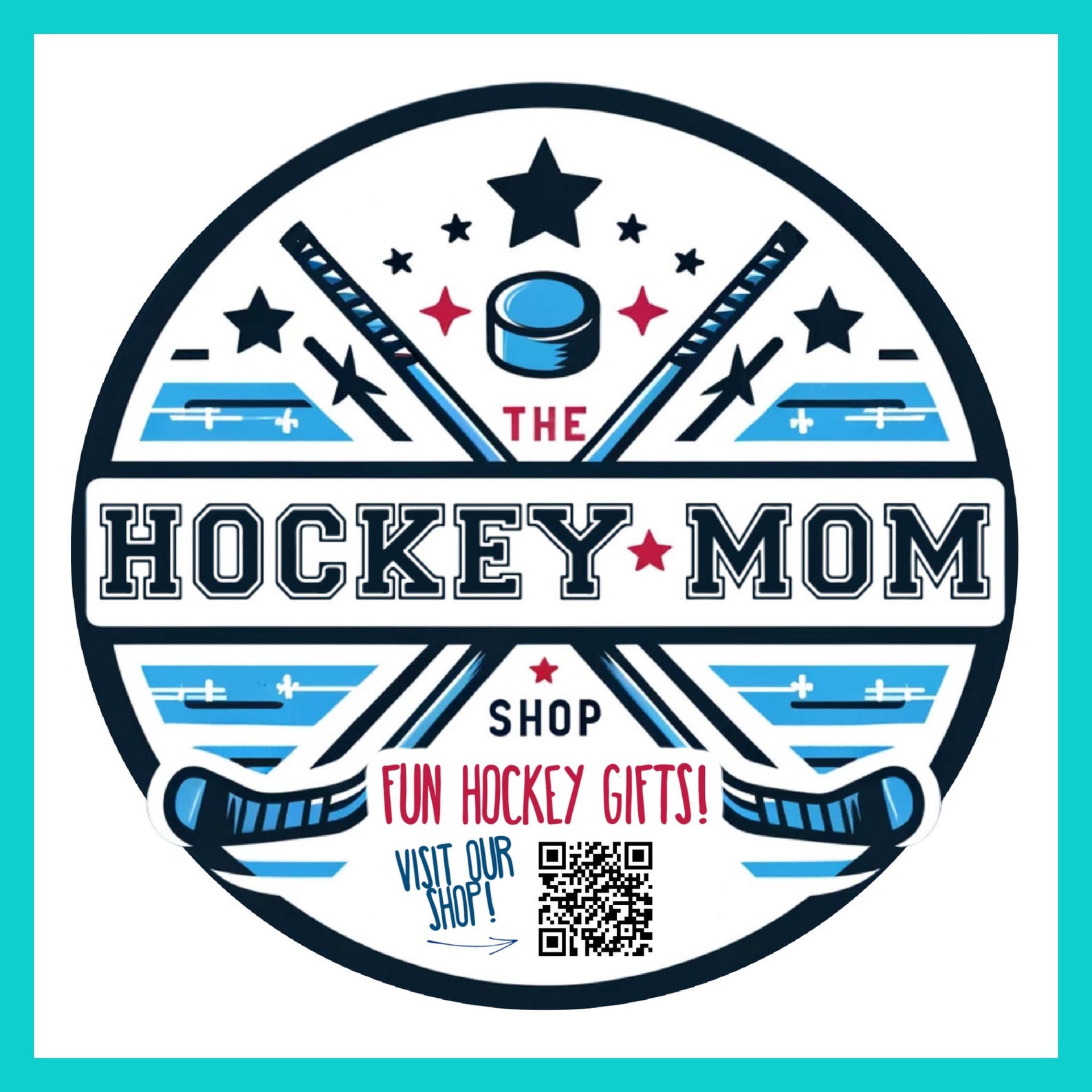 Printable Ice Hockey Themed NEW SEASON Gift Tags Cards | Team Parent ...