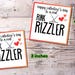 Printable Ice Hockey Rink Rizzler Valentine Day Printable | Funny Kids ...